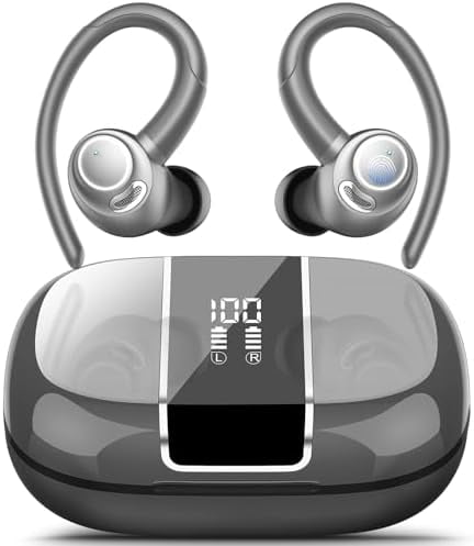 Wireless Earbuds Bluetooth 5.3 Headphones Sports, 48Hrs Playtime ...