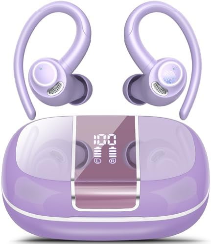 Wireless Earbuds Bluetooth 5.3 Headphones Sports, 48Hrs Playtime ...