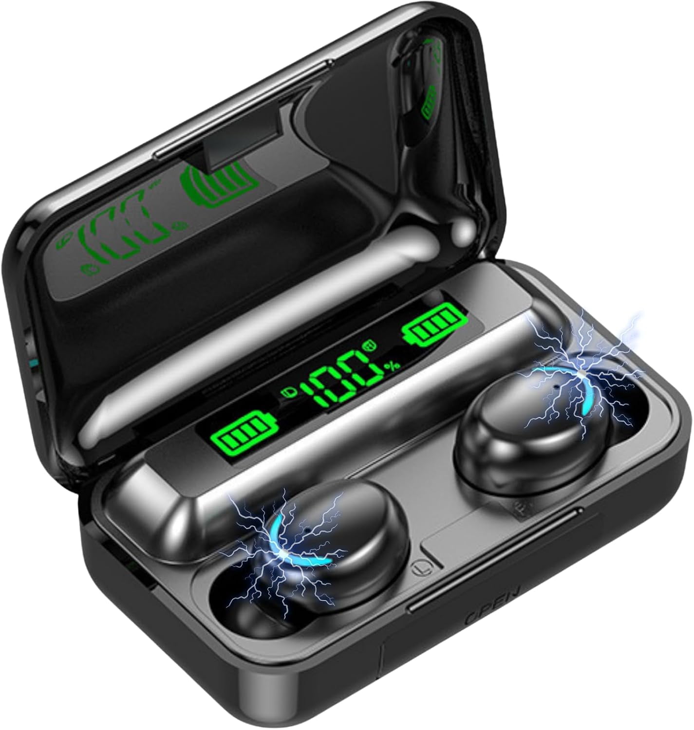 Wireless Earbuds, Bluetooth 5.3 Headphones, Touch Control Noise ...