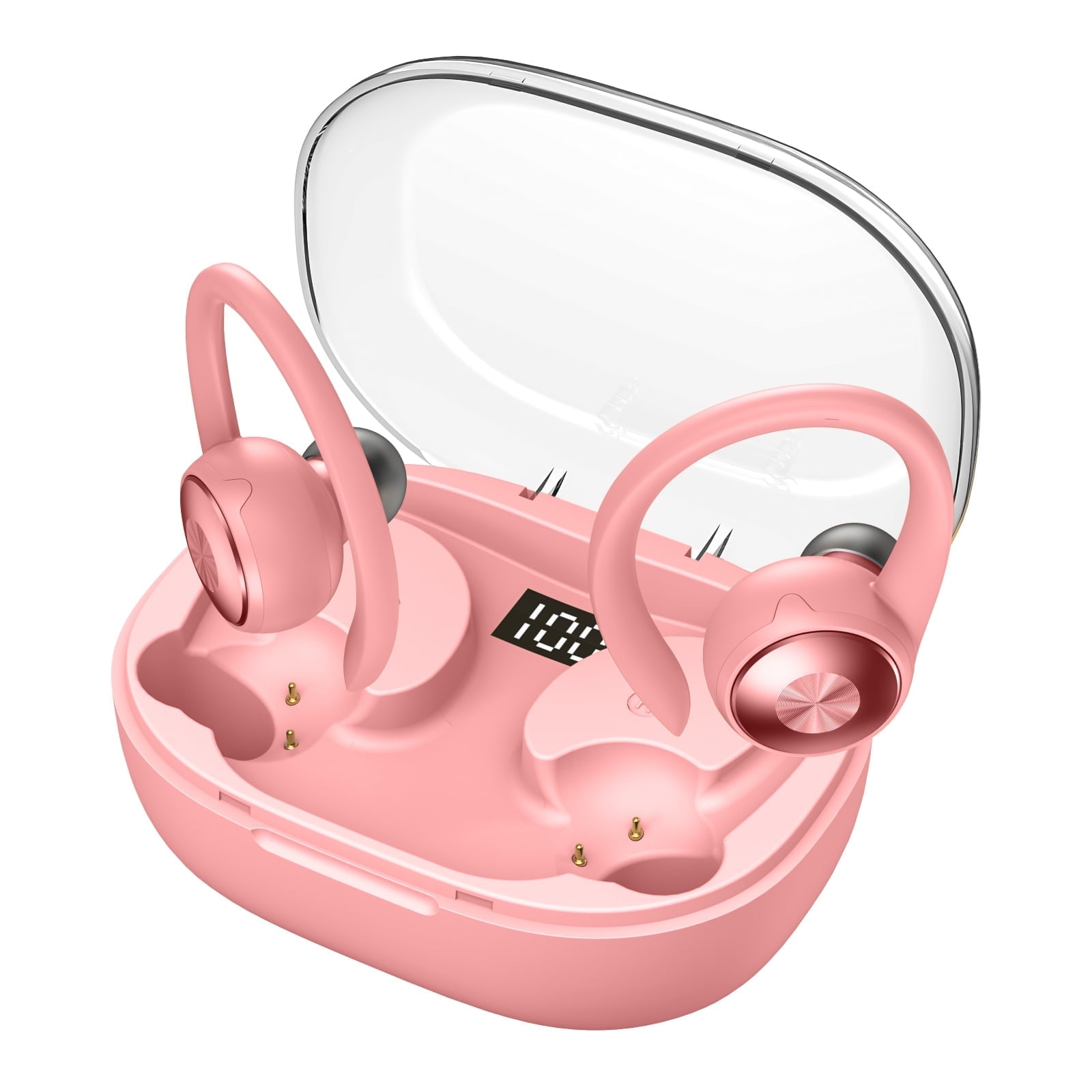 Hoey Wireless Earbuds, Bluetooth 5.3 Headphones with Mic, Noise ...