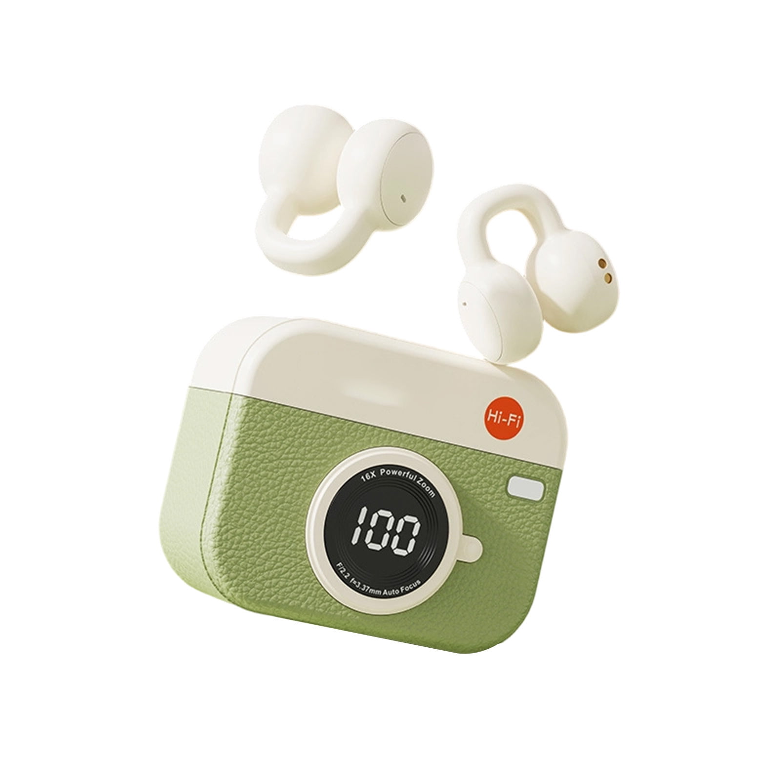 Wireless Earbuds with Bluetooth 5.4, 36Hrs Playtime Noise Reduction,LED ...