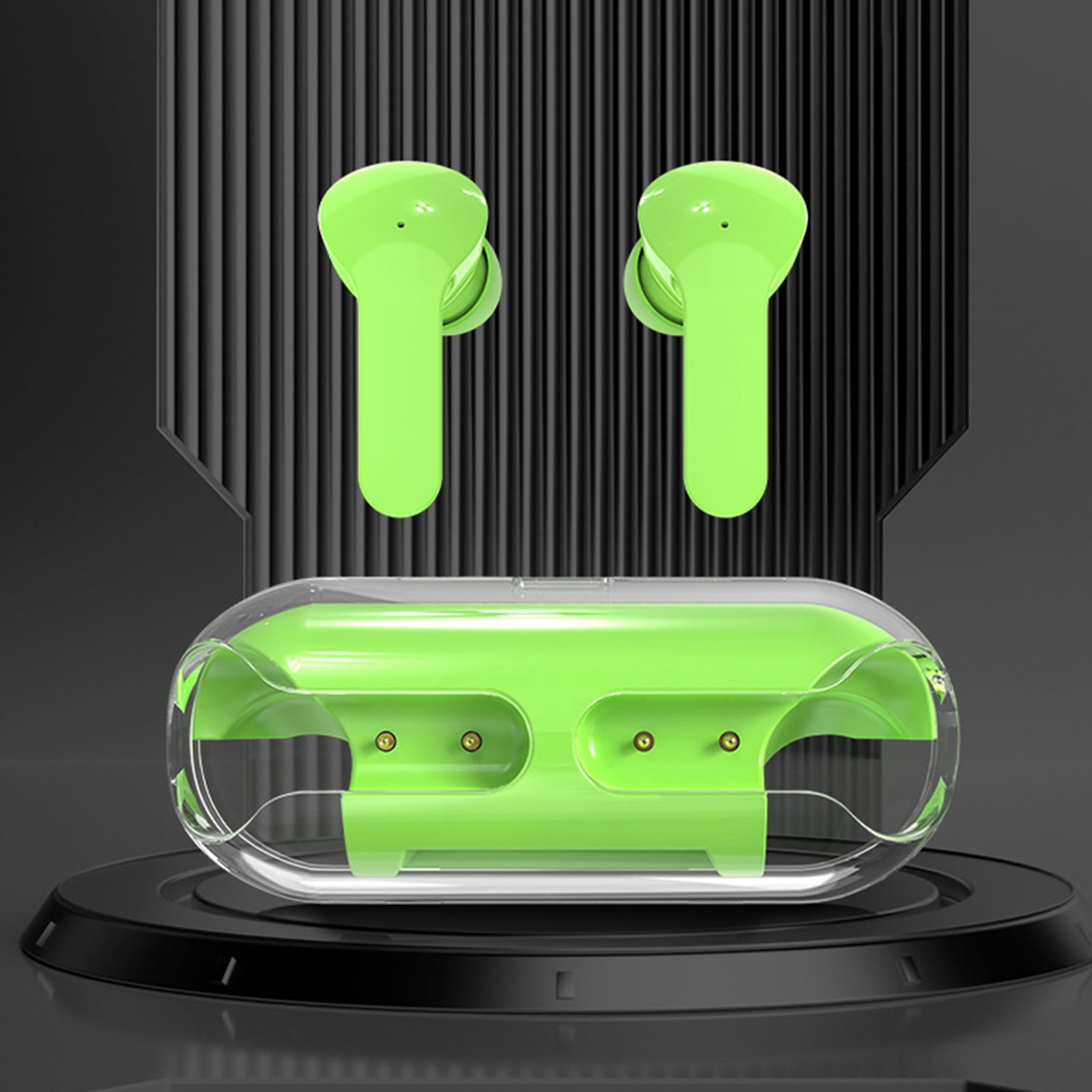 Wireless Earbuds Bluetooth 5.4 Headphones Ear Buds with Mic & LED Power ...