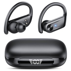 LETSCOM U8I Bluetooth Headset V5.0, IPX7 Waterproof, HiFi Bass Stereo ...