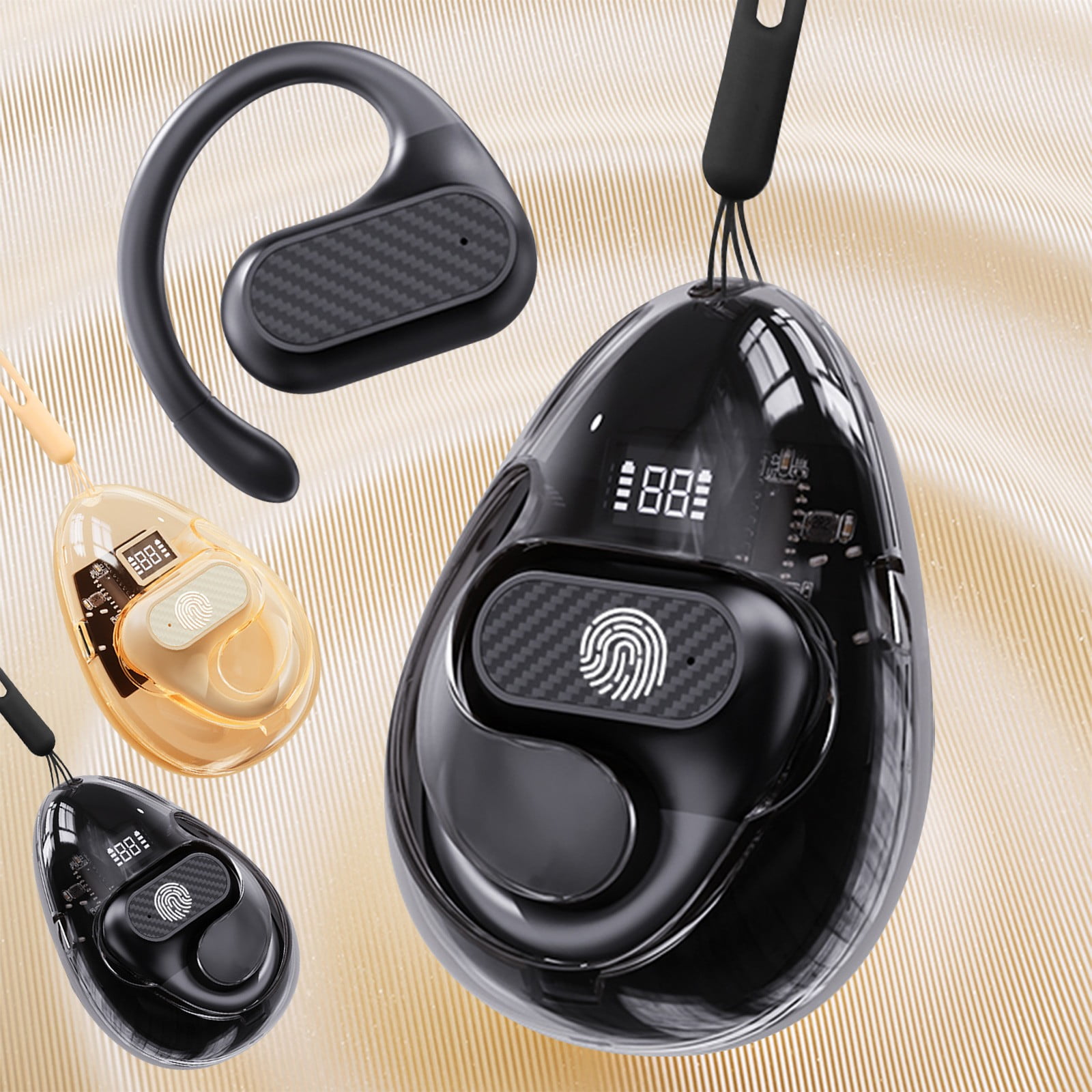 Wireless Earbuds Bluetooth Headphones 48hrs Play Back Sport Earphones ...