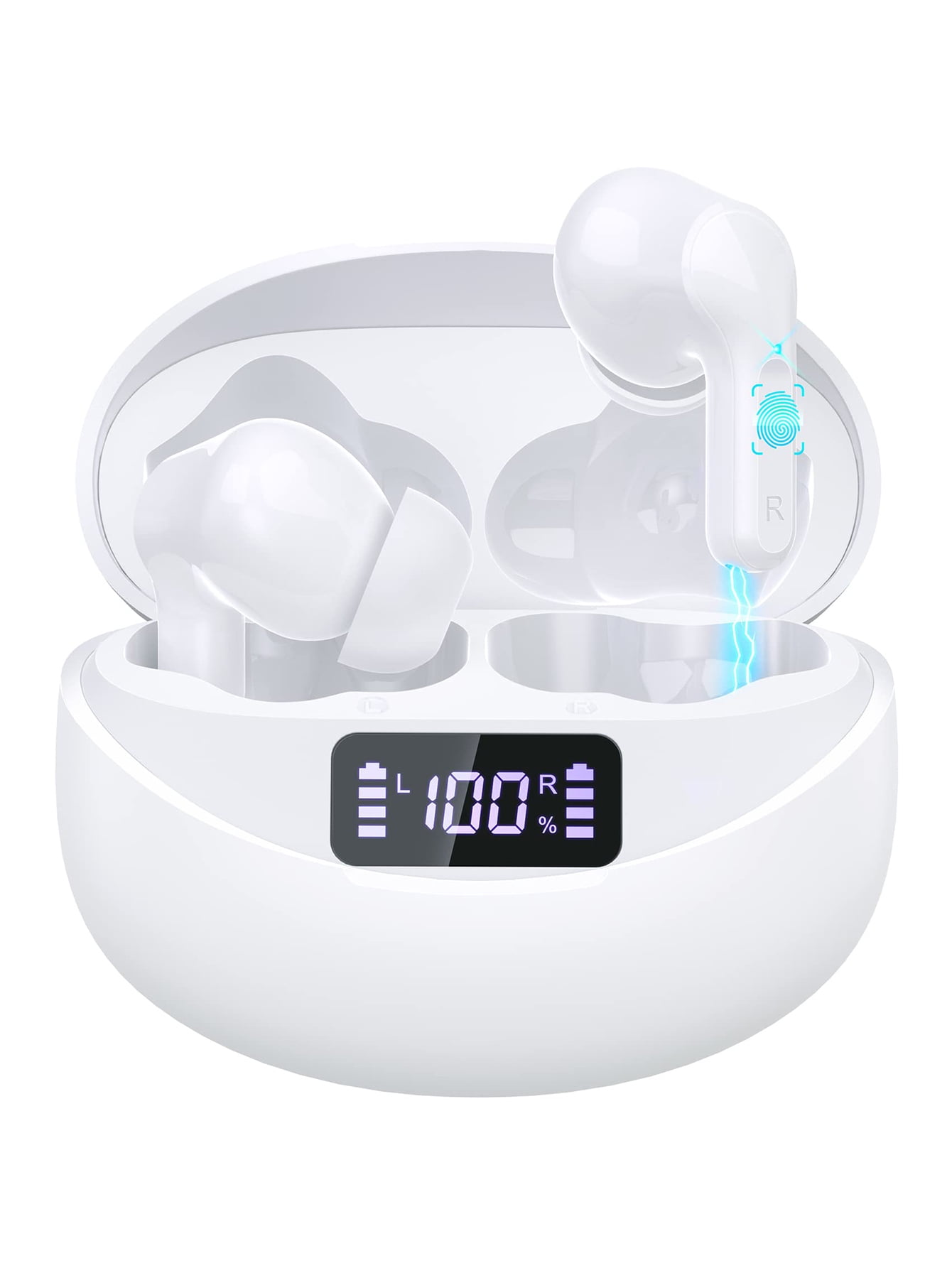 Wireless Earbuds Bluetooth Headphones 48hrs Play Back Sport Earphones ...