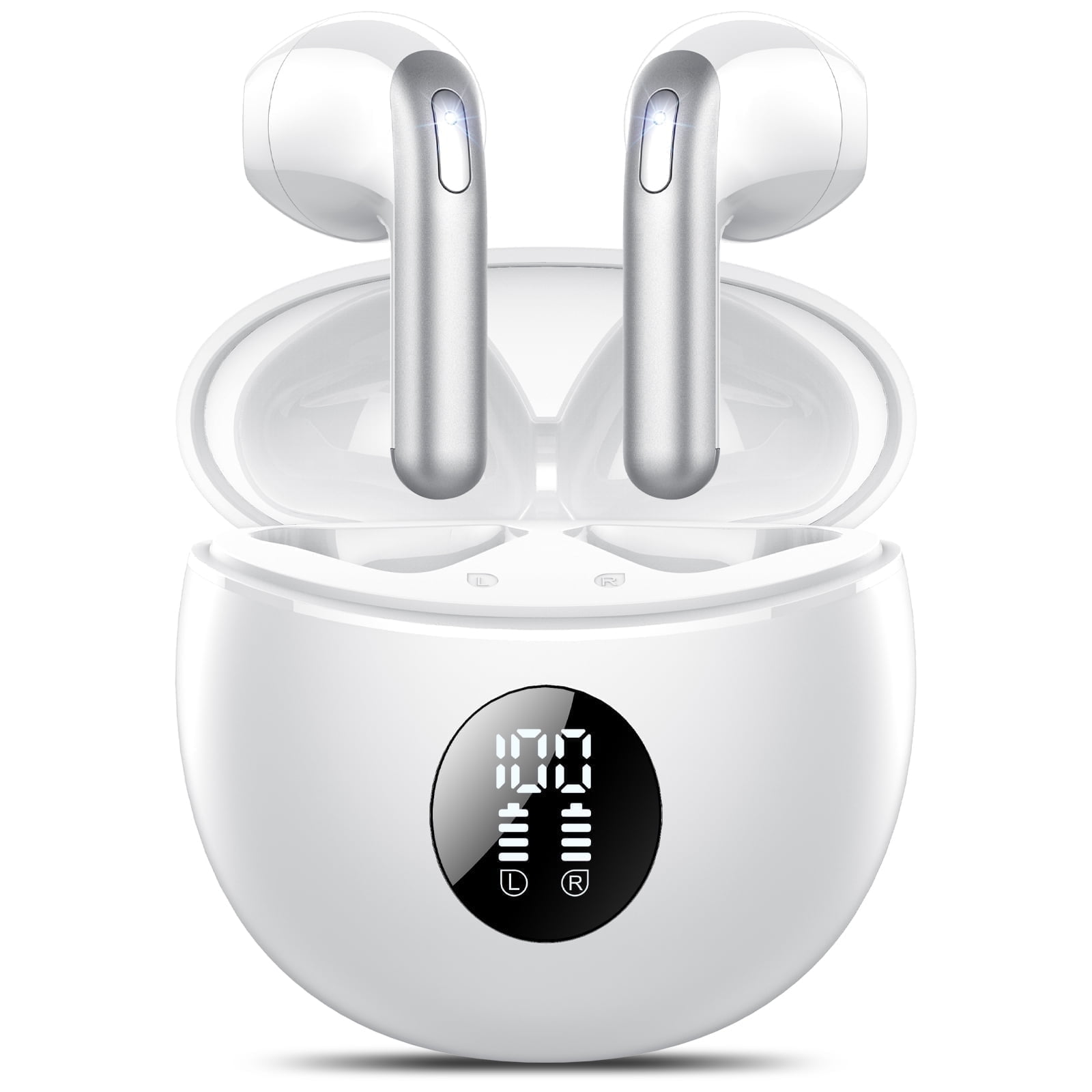Wireless Earbuds, Bluetooth Headphones 5.4, 50Hrs Playtime Bluetooth ...