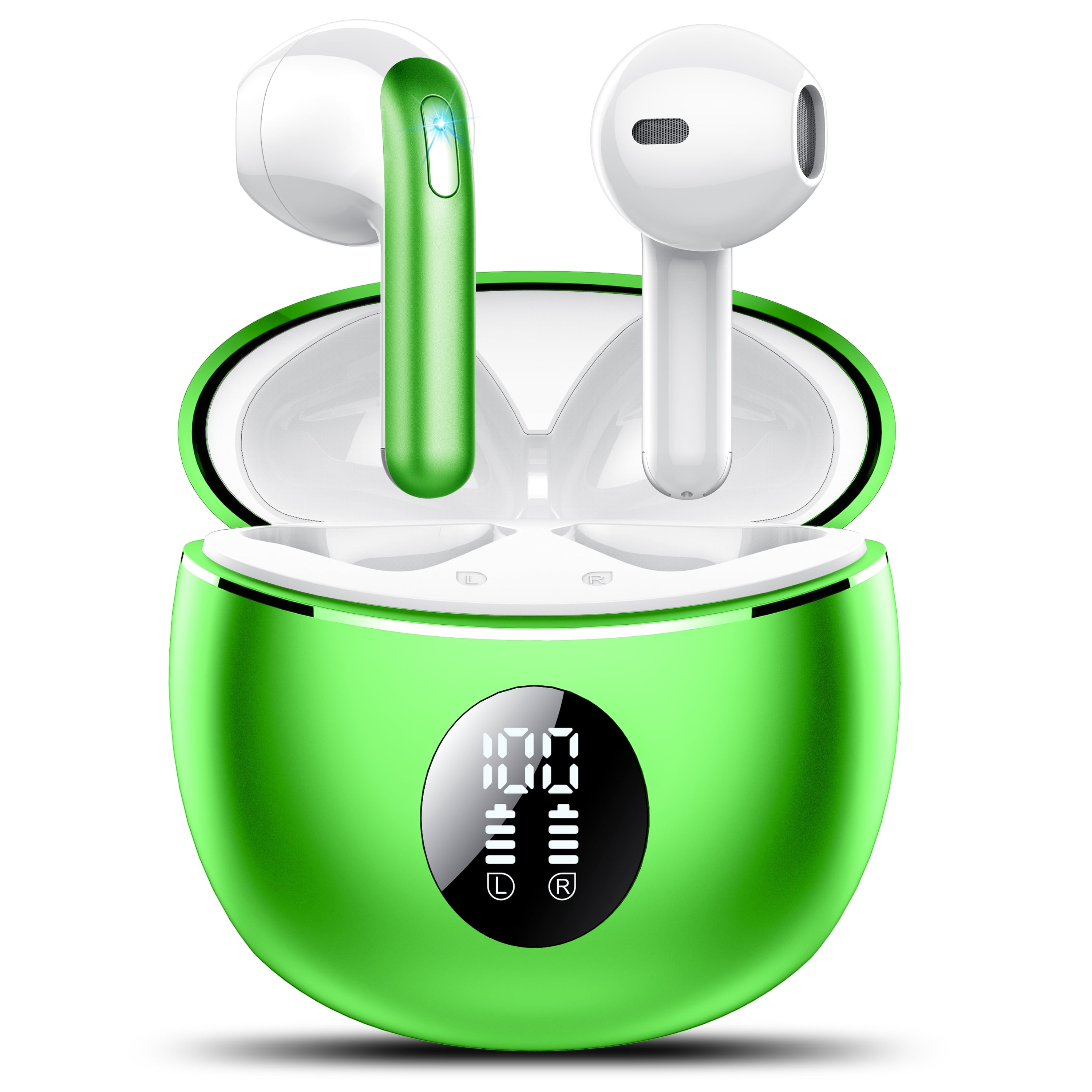 Wireless Earbuds, Bluetooth Headphones 5.4, 50Hrs Playtime Bluetooth ...