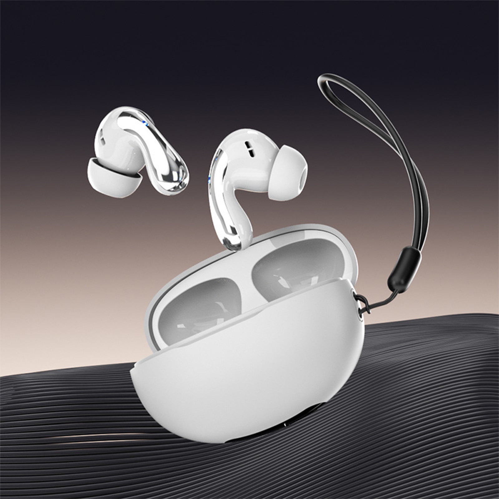 Wireless Earbuds, Bluetooth Headphones 5.4 HiFi Stereo, Wireless ...