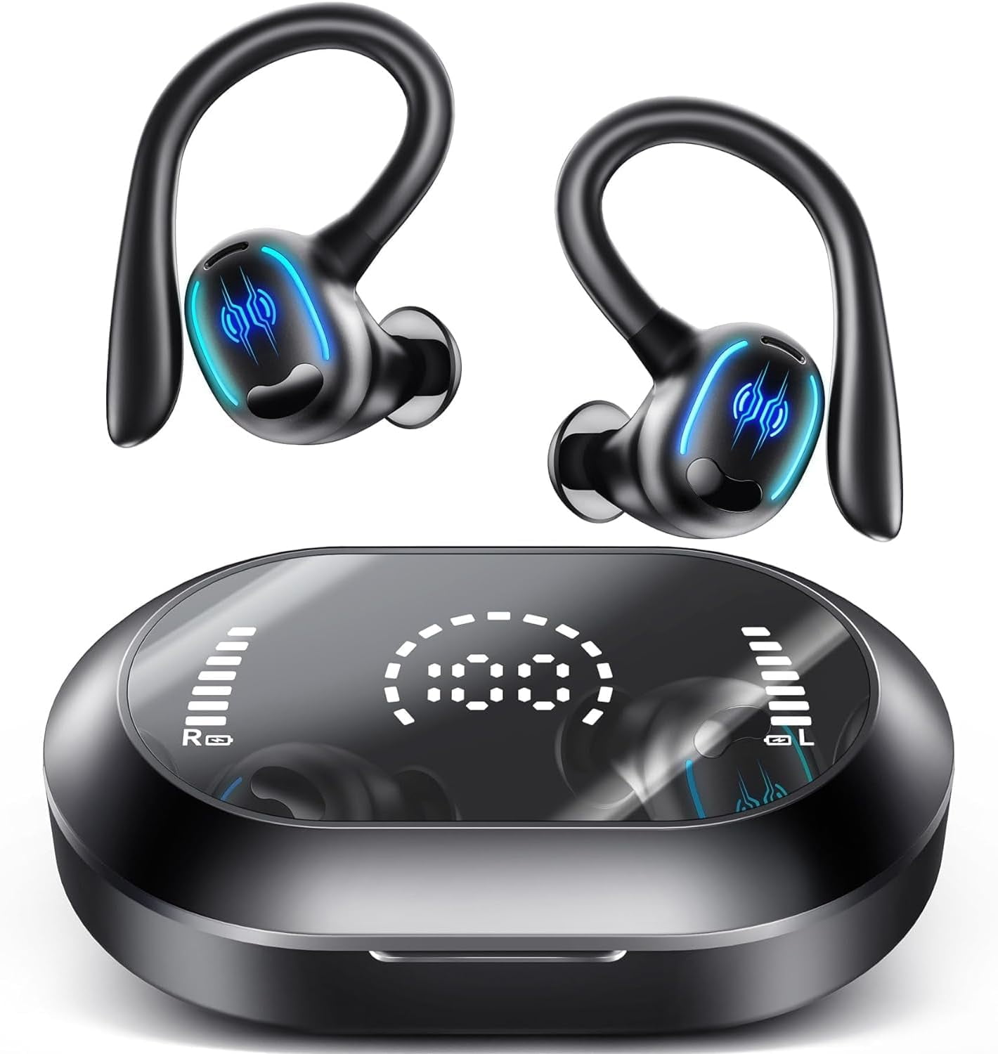 Lesiri S16 Wireless Earbuds with Charging Cable, Case, Eartips and ...