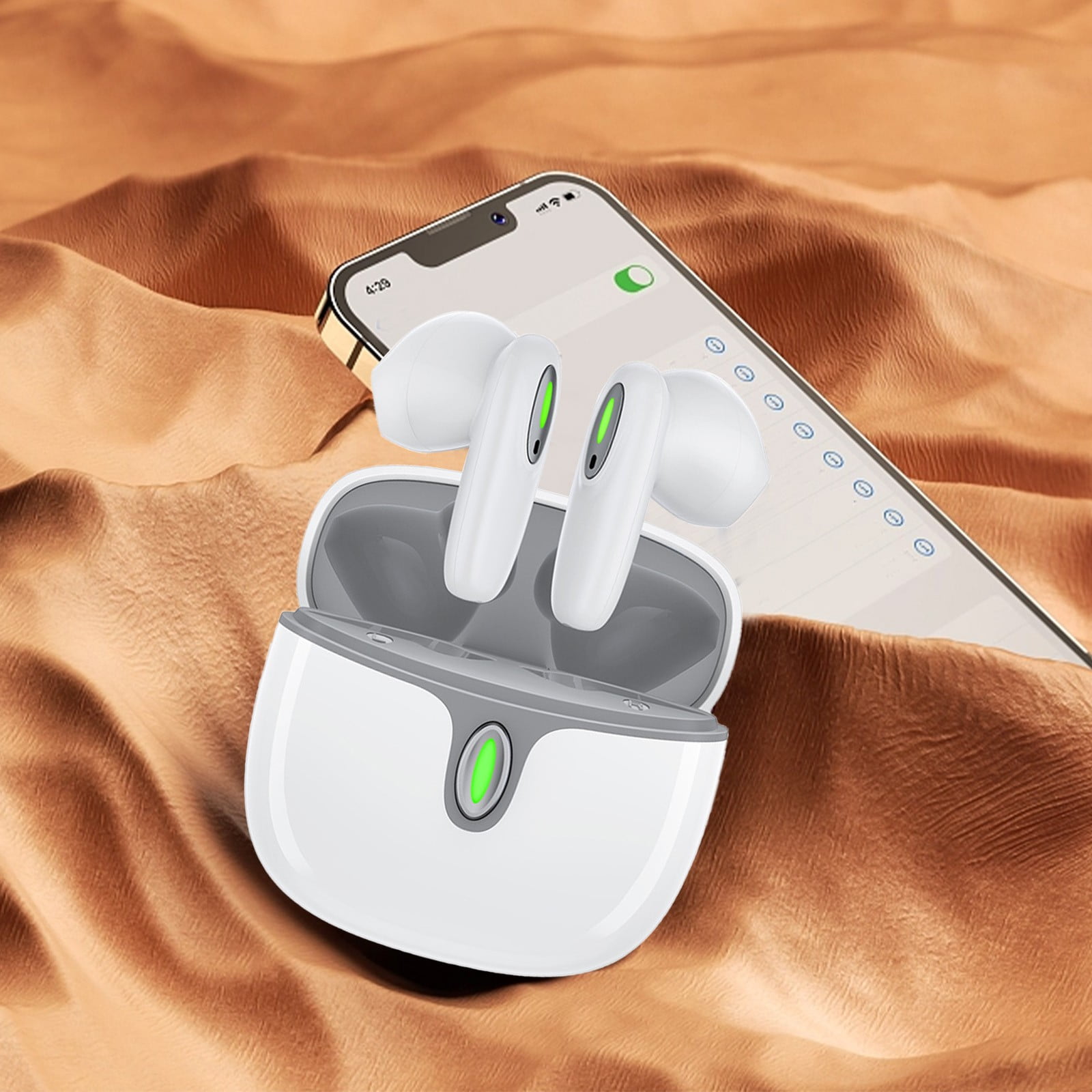 Wireless Earbuds Bluetooth Headphones 80Hrs Playtime Ear Buds IPX7 ...