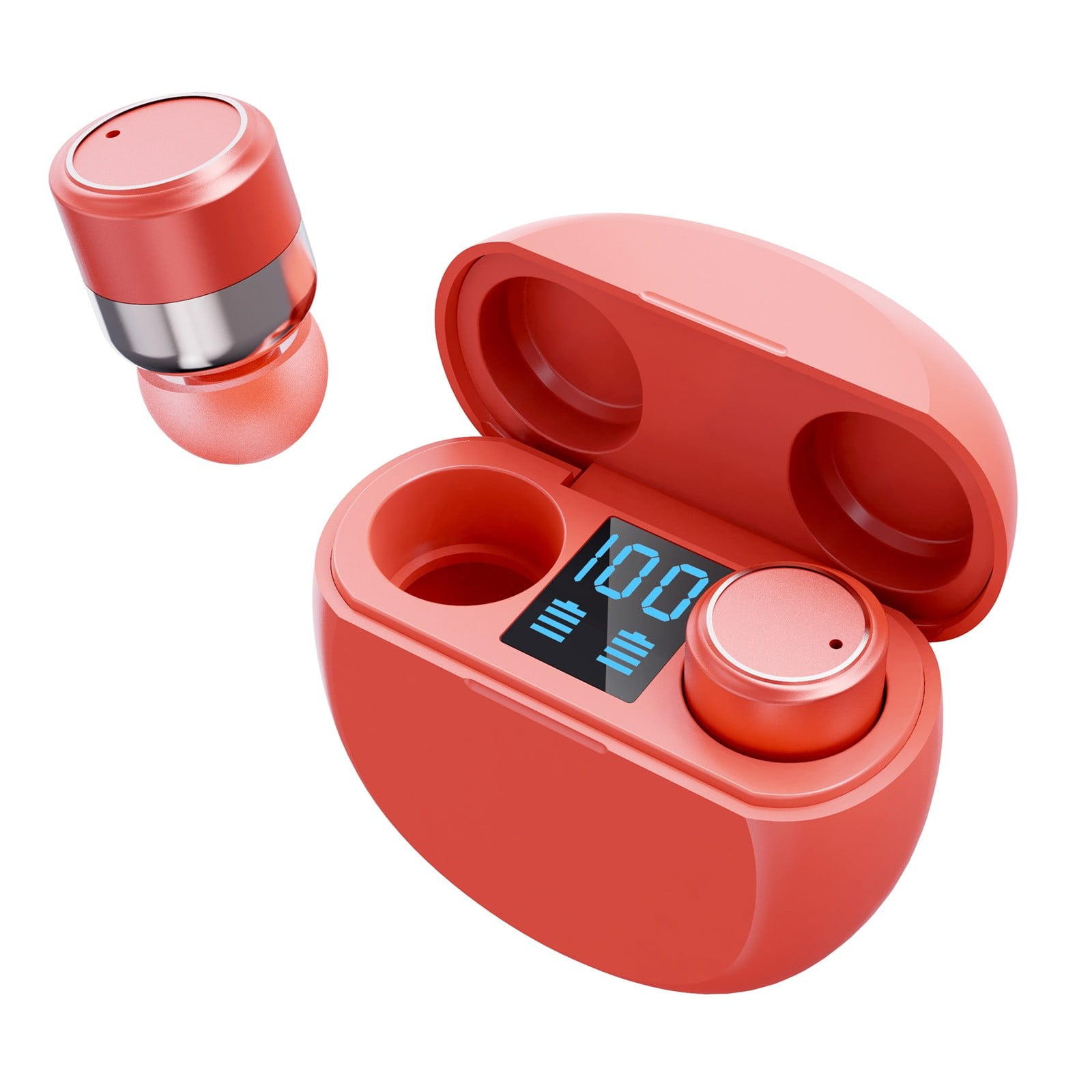 Wireless Earbuds Bluetooth Headphones, Bluetooth 5.3 Stereo over Ear ...