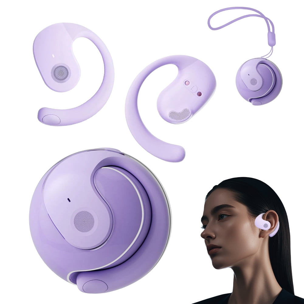 Wireless Earbuds,Bluetooth Headphones on Ear, Bluetooth 5.4 Headsets ...