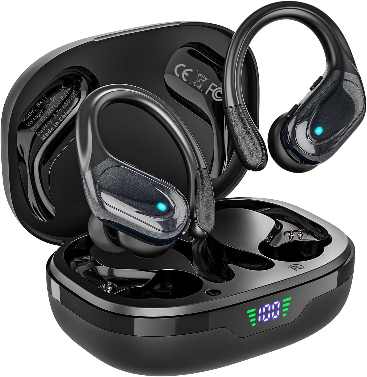 Wireless Earbuds, Bluetooth Headphones, Ear Buds with 80hr Playtime ...