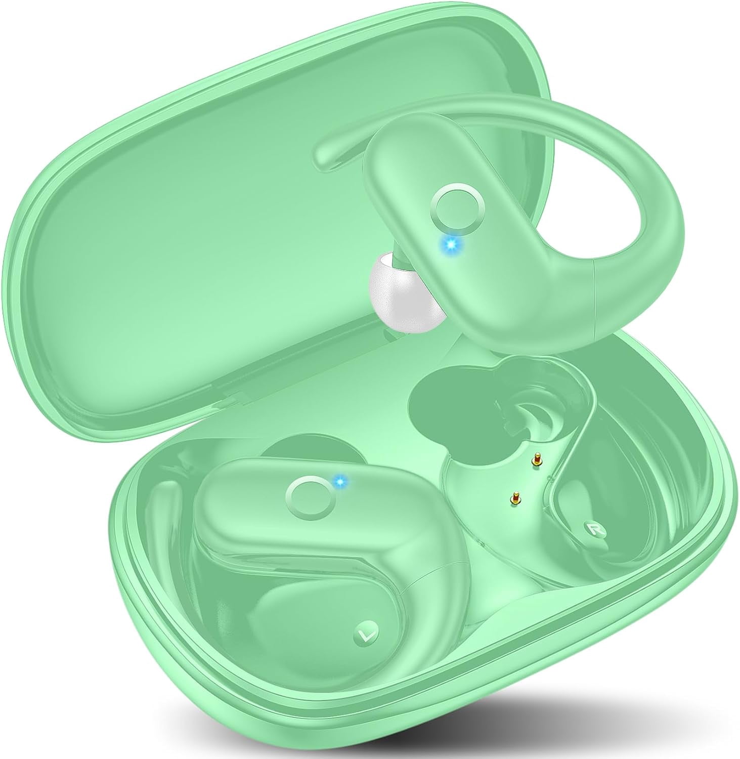 Wireless Earbuds Bluetooth Headphones Sport,Over Ear Buds with Deep ...