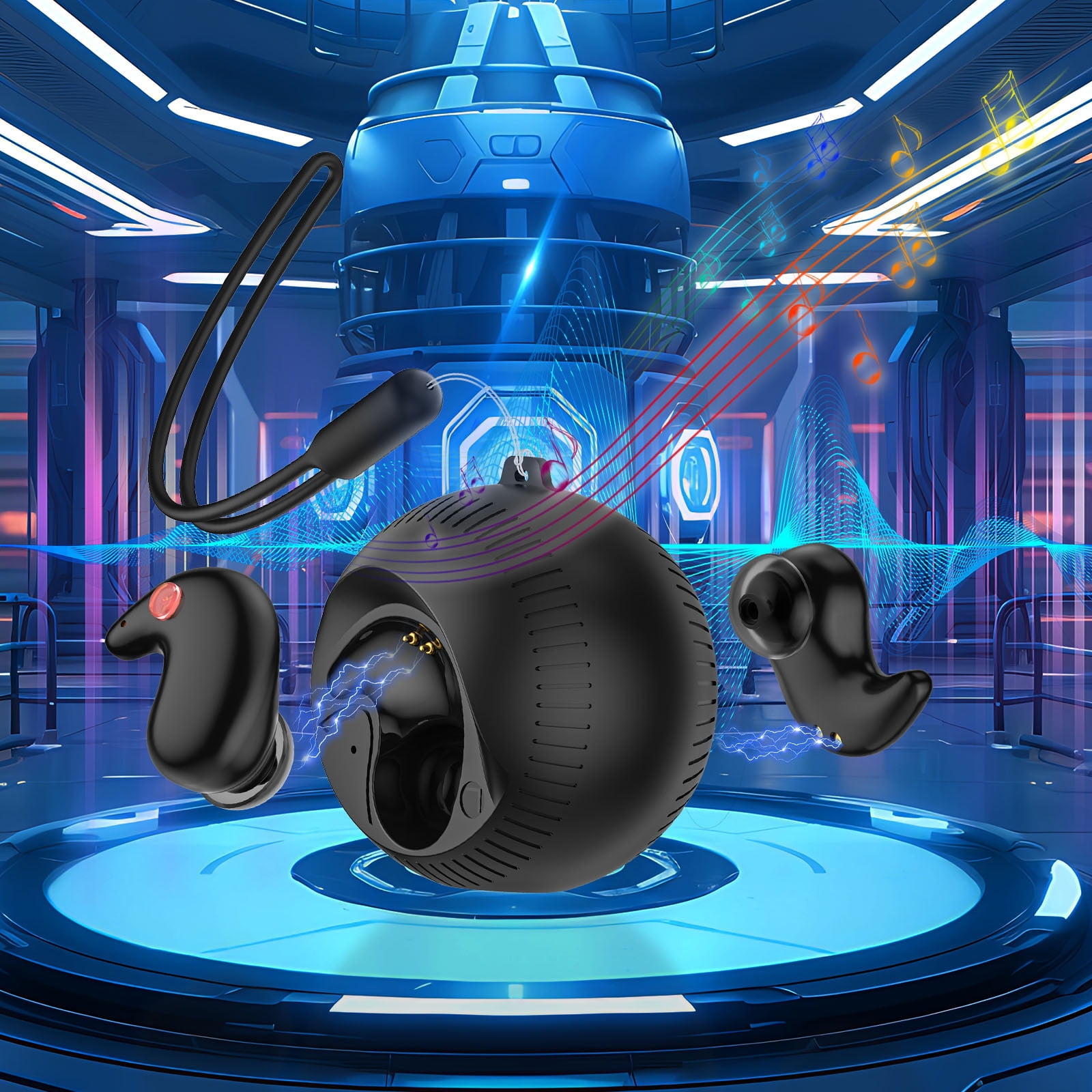 Wireless Earbuds Bluetooth Headphones Ultra-long Range Earphones with ...