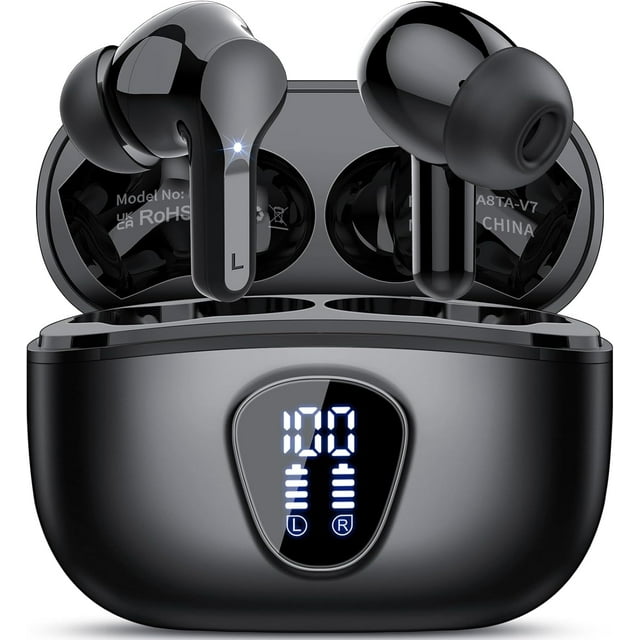 i53 Wireless Earbuds, Bluetooth 5.3, Touch Control, High-Fidelity Sound ...