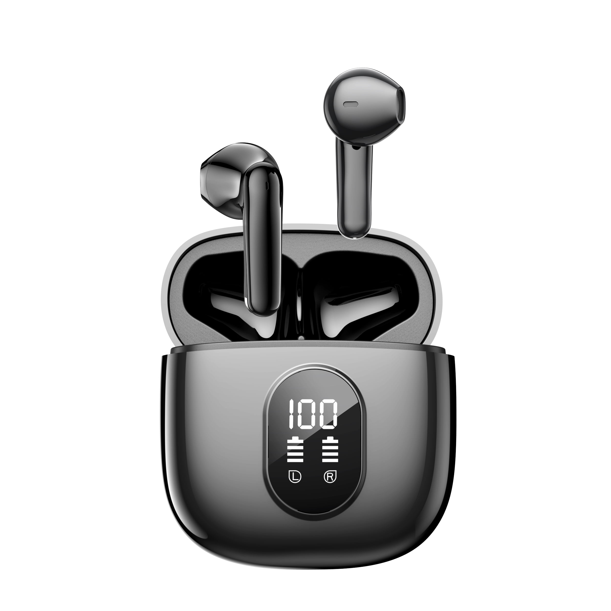 Wireless Earbuds, Bluetooth Headset with Microphone Touch Control ...