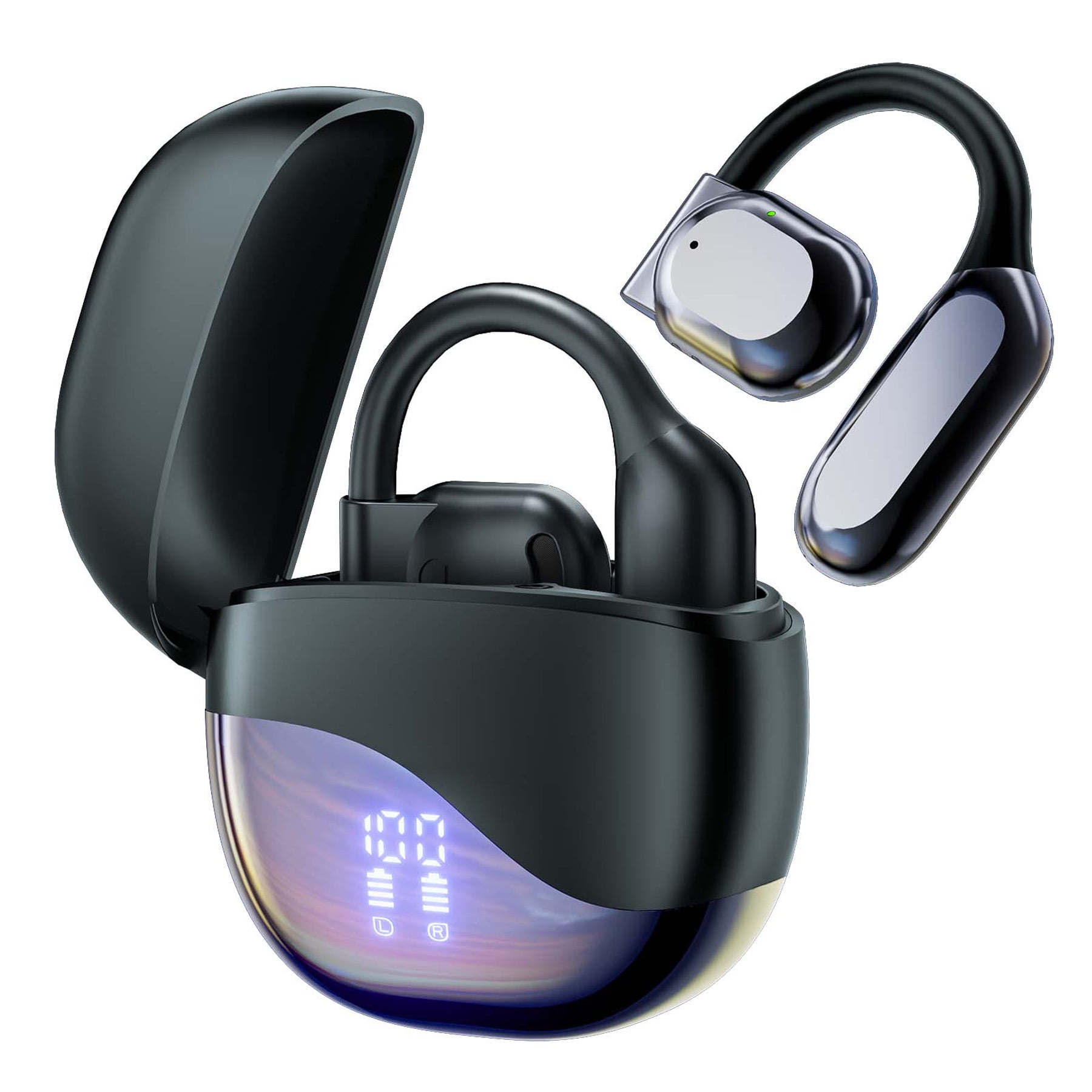 Wireless Earbuds, Bluetooth Headset with Mic, Touch Control, Stereo ...