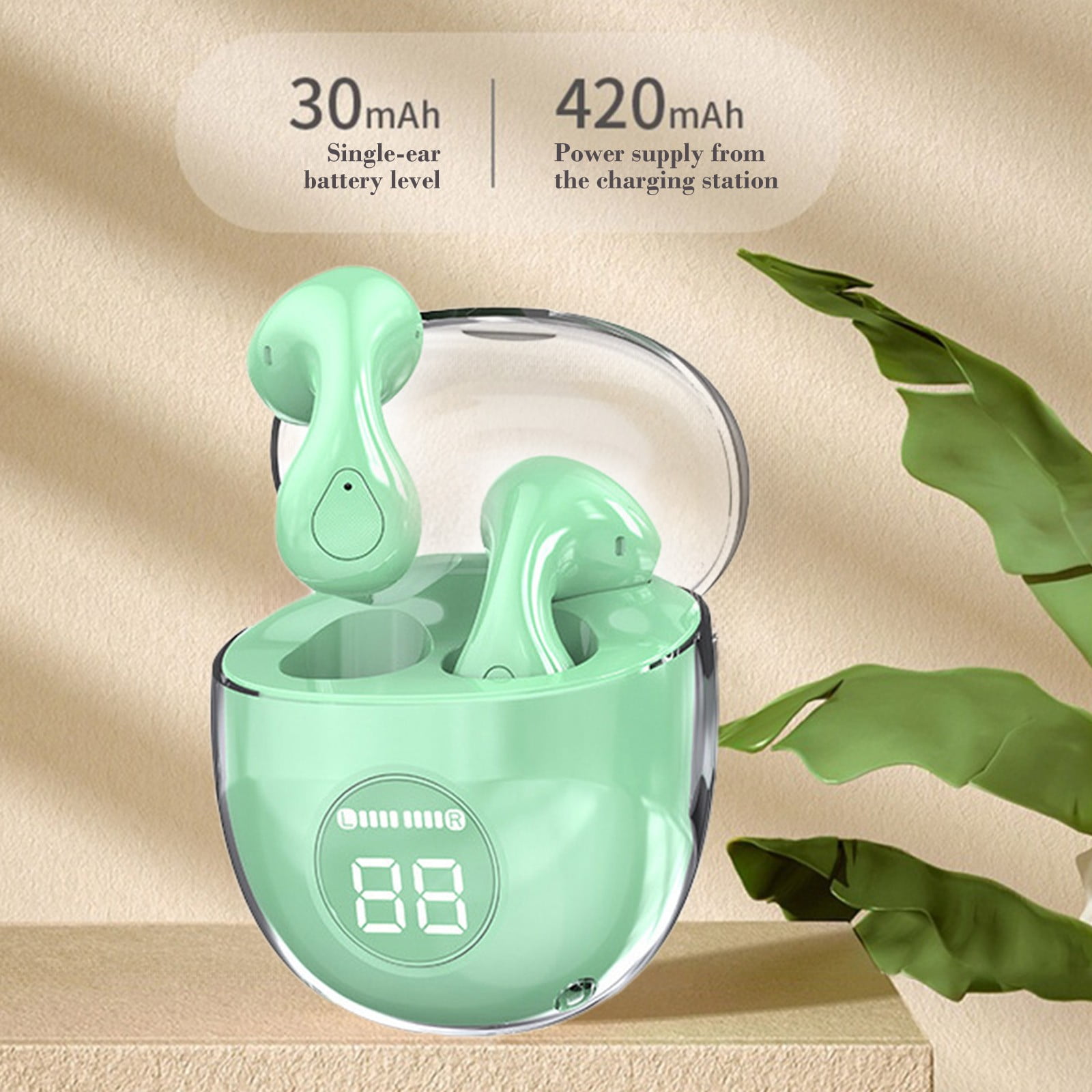 Wireless Earbuds,Bluetooth V5.3 Headphones Latest Version Wireless ...