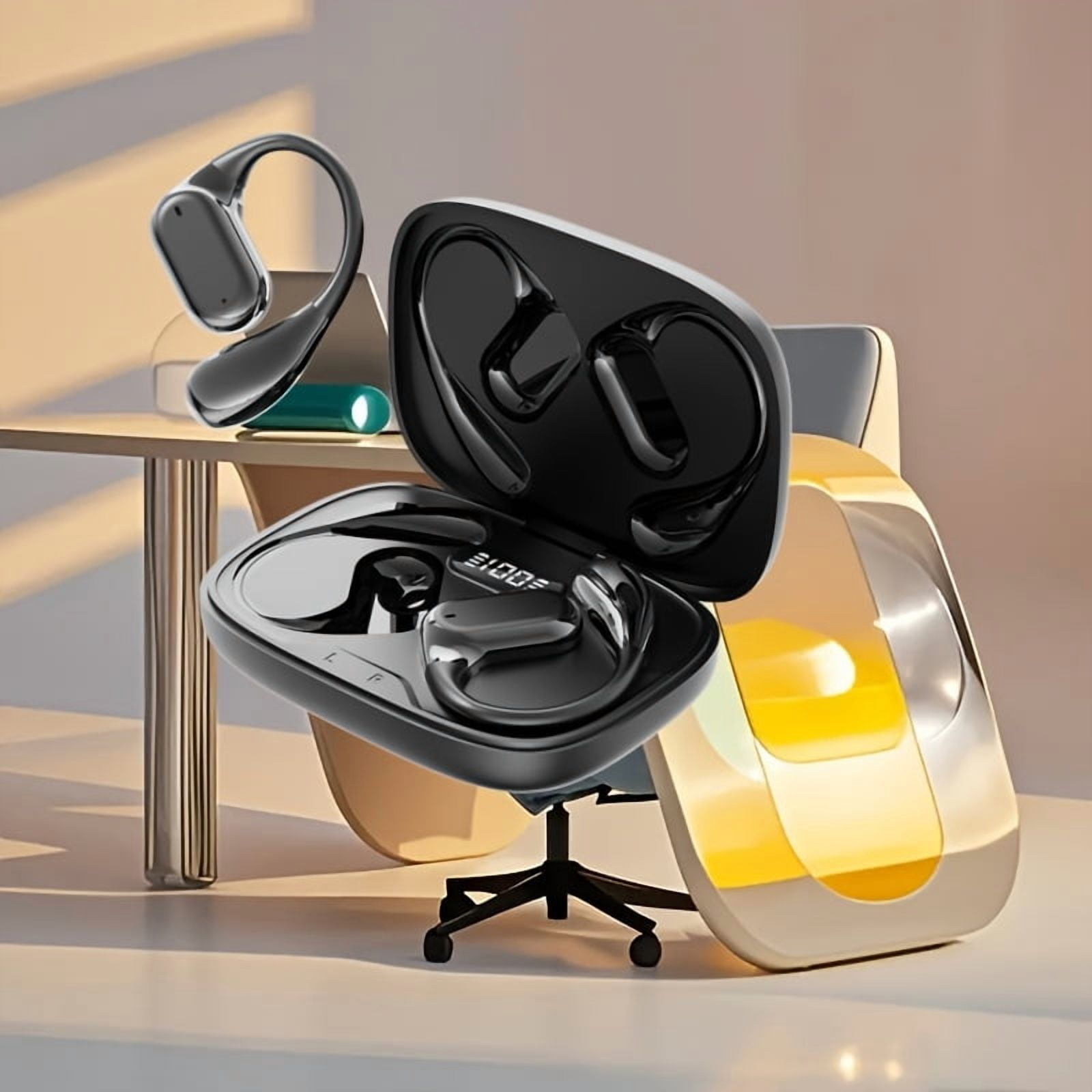 Wireless Earbuds with Digital Display Charging Case - High-Fidelity ...
