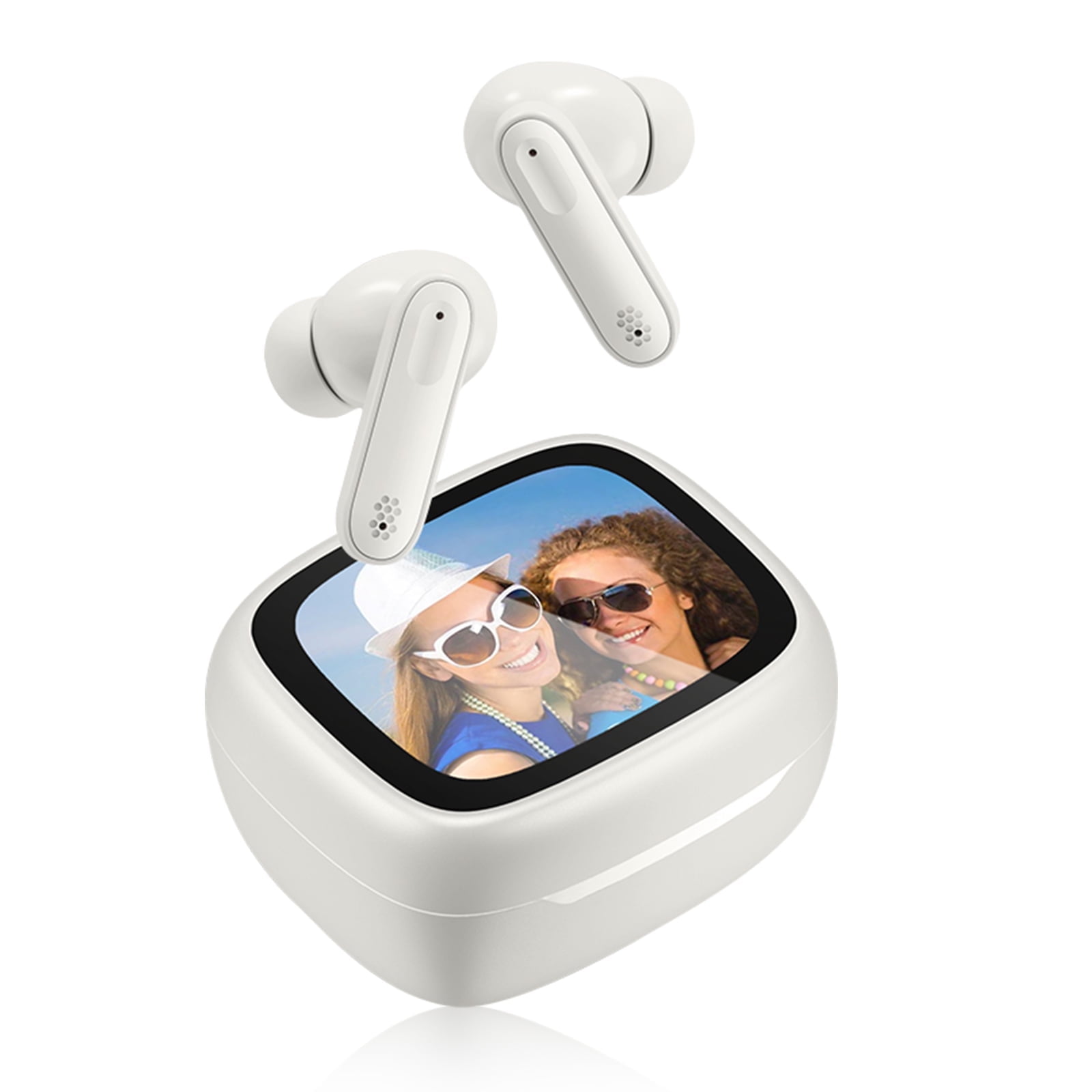 Wireless Earbuds, ENC Noise Cancelling Ear Buds with Smart Touchscreen ...