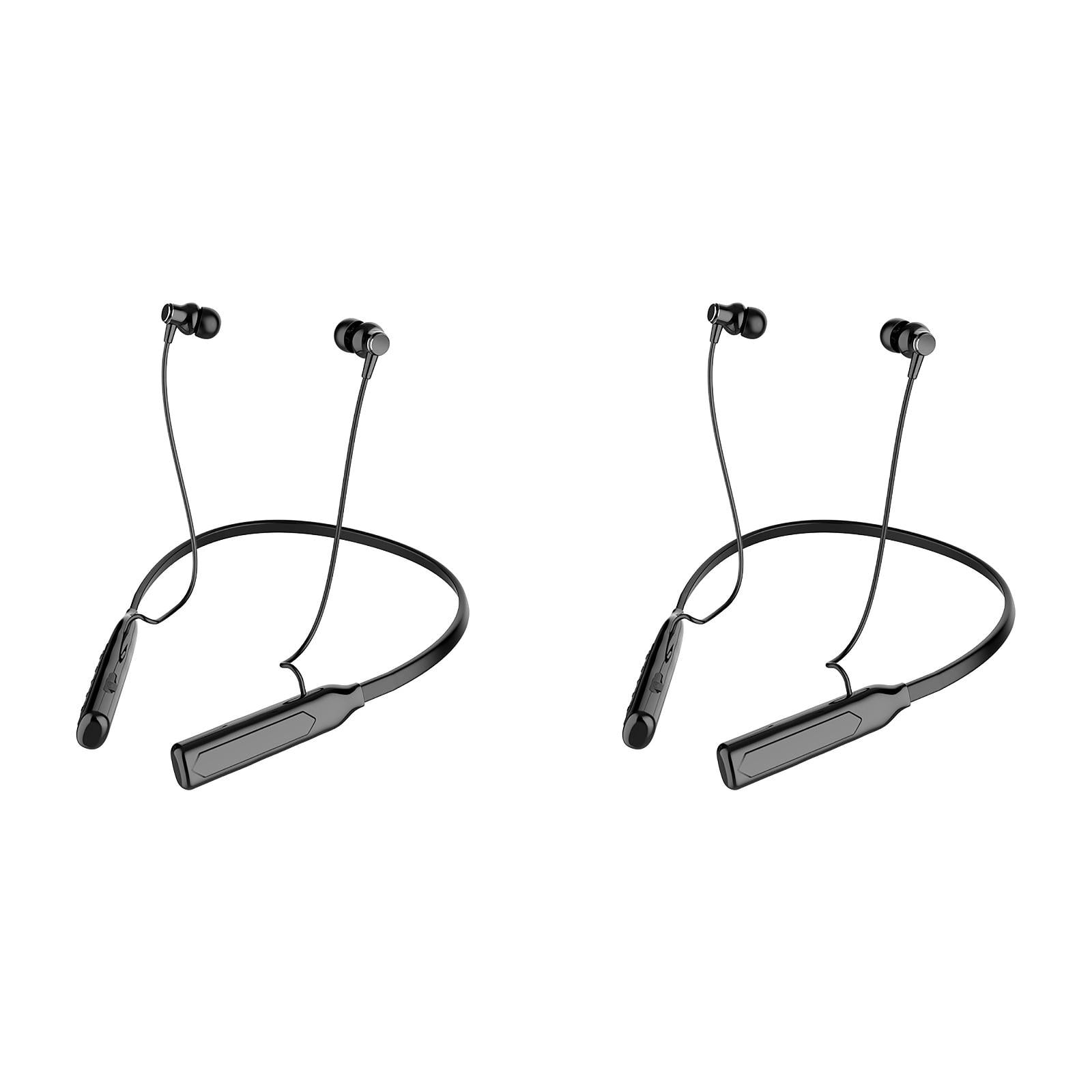 Wireless Earbuds Headphones Neckband: 100H Long Play Headset With ...