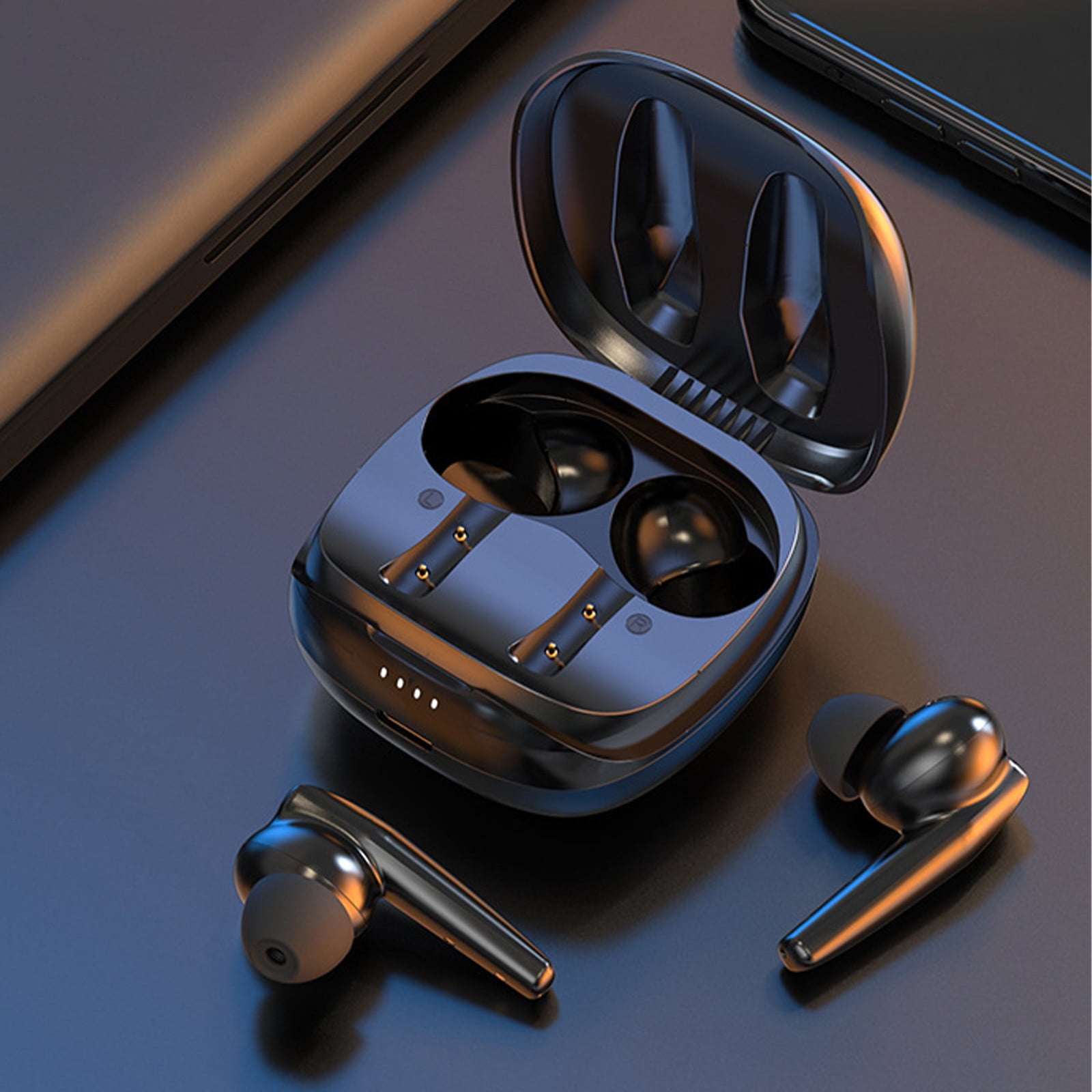 Wireless Earbuds, In Ear Surround Sound Low Latency High Battery Life ...