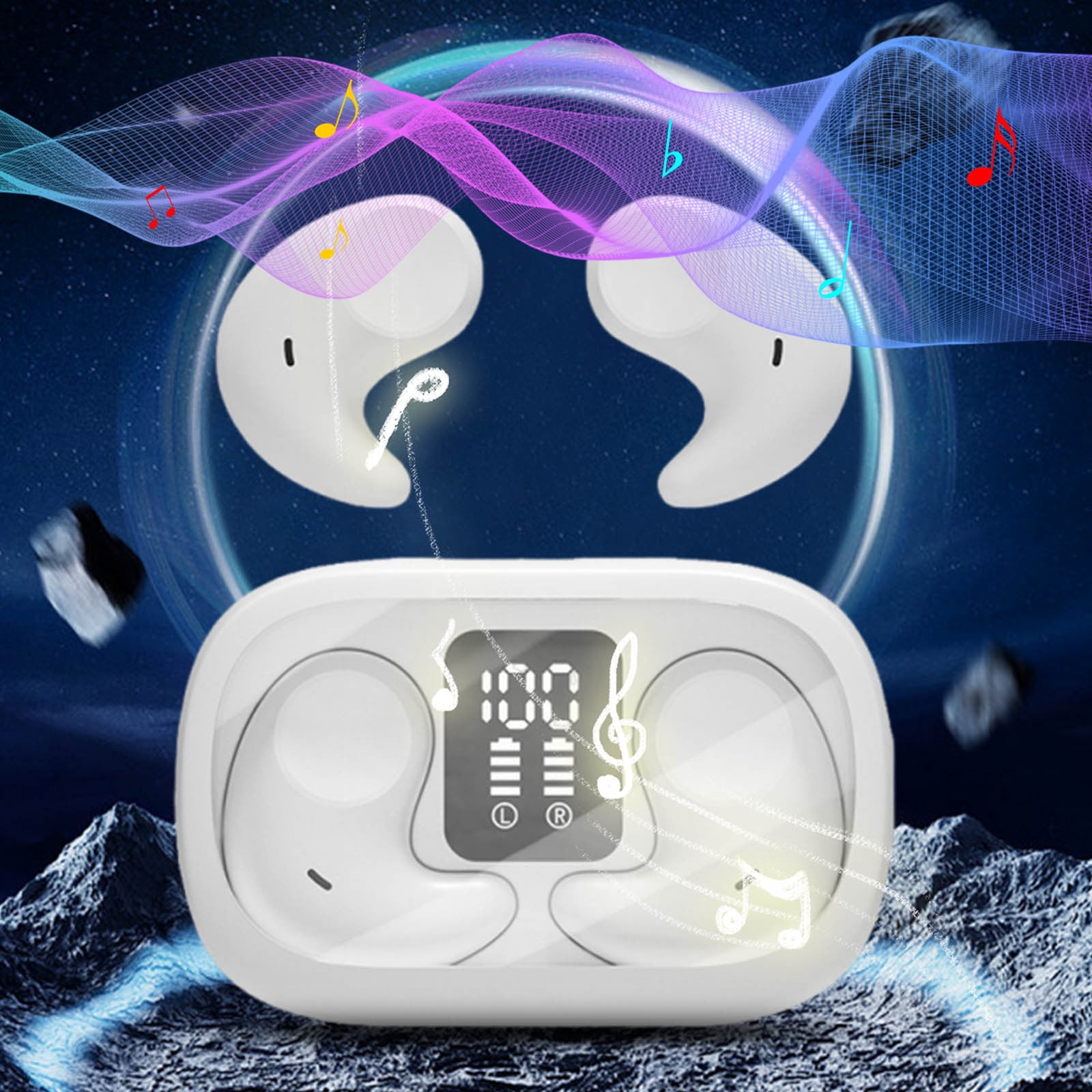 Wireless Earbuds Language Translation Simultaneous Interpreting Headset ...