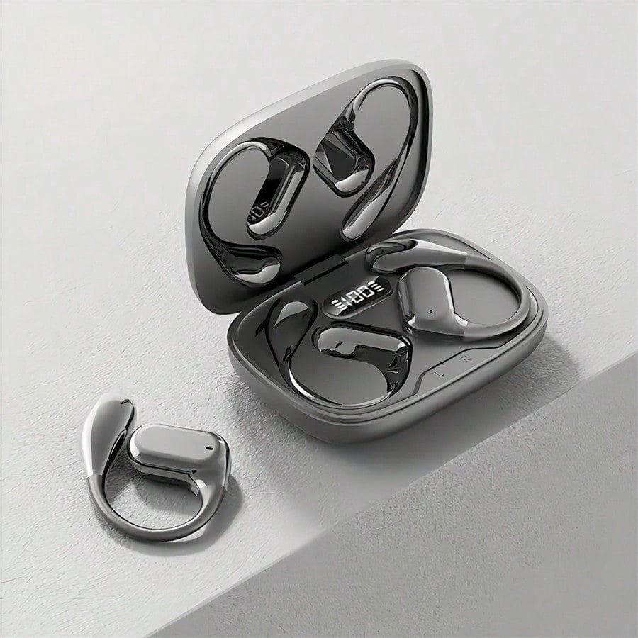 Wireless Earbuds - Long Battery Life, Hi-Fi Sound Quality, LED Display ...
