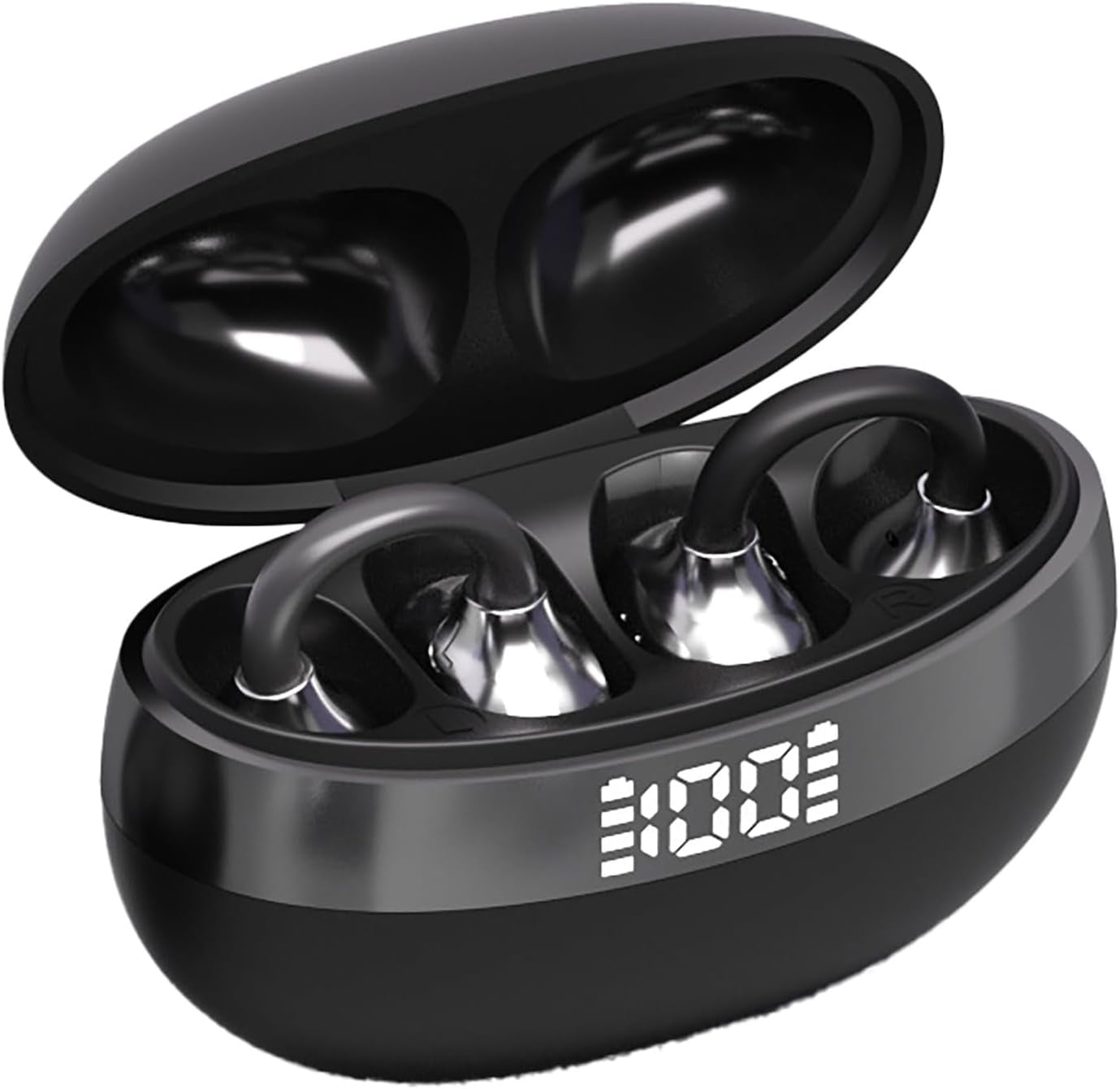 Wireless Earbuds Open Ear Clip-Type with Dynamic Sound, 300Hours ...