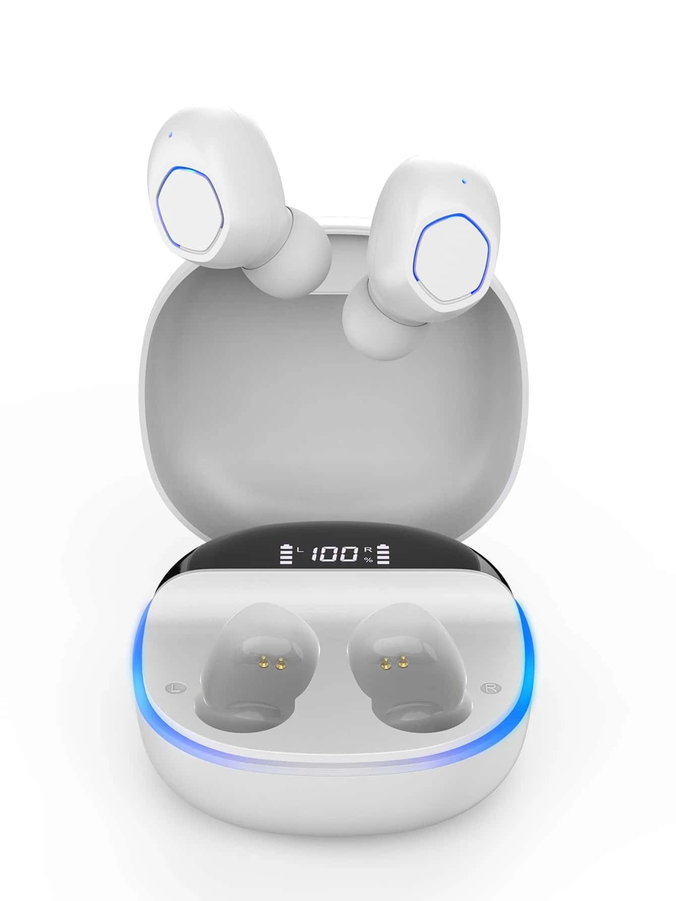 Wireless Earbuds with Power Display & Long-Lasting Battery - Bluetooth ...