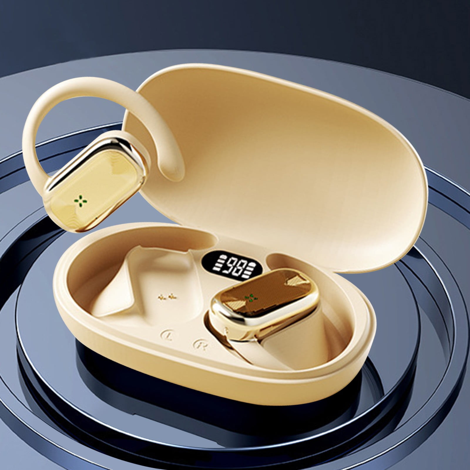 Wireless Earbuds Qwtwty Bluetooth 5.4 Wireless Earphones Ear Mounted ...