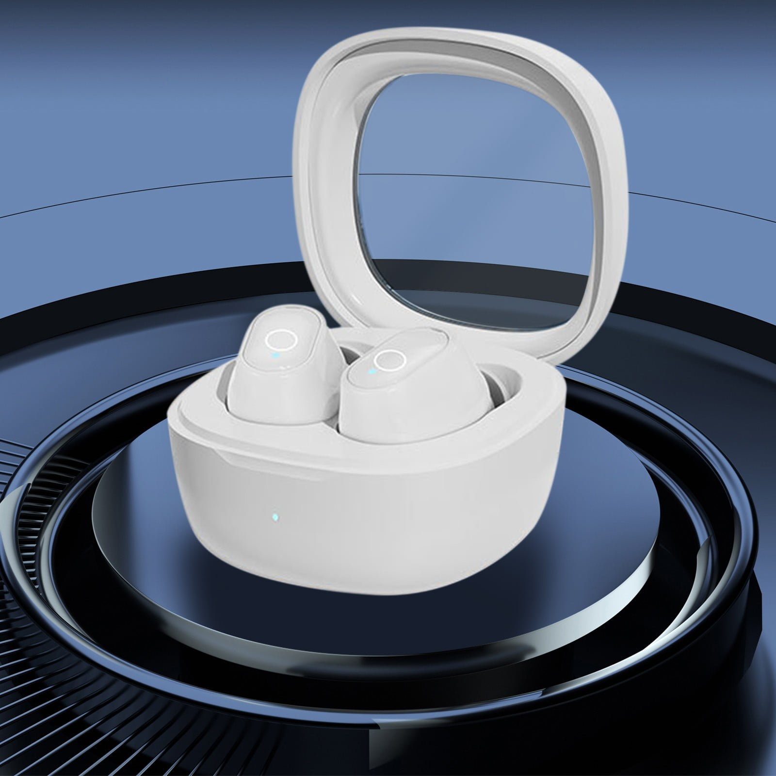 Wireless Earbuds Qwtwty Bluetooth 5.49 Wireless Earphones Transparent ...