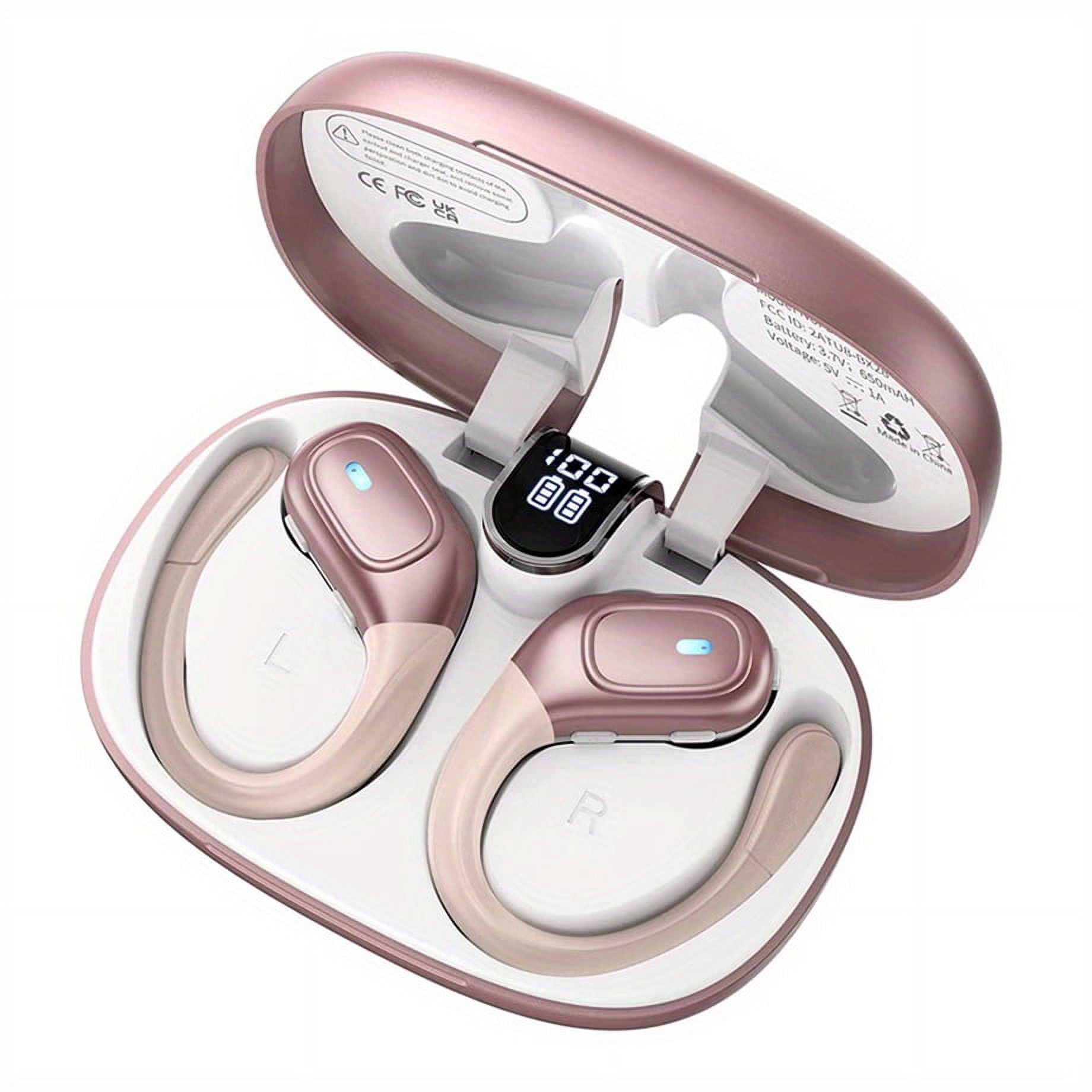 Wireless Earbuds, Sport Wireless Earphone TWS Headphones with LED ...