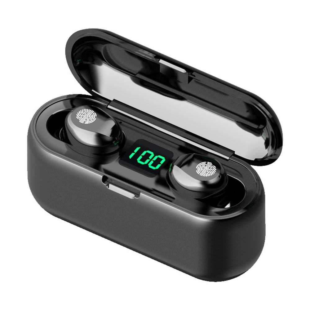 Wireless Earbuds, True Wireless in Ear Bluetooth with Microphone, Deep Bass, IPX10 Waterproof ...