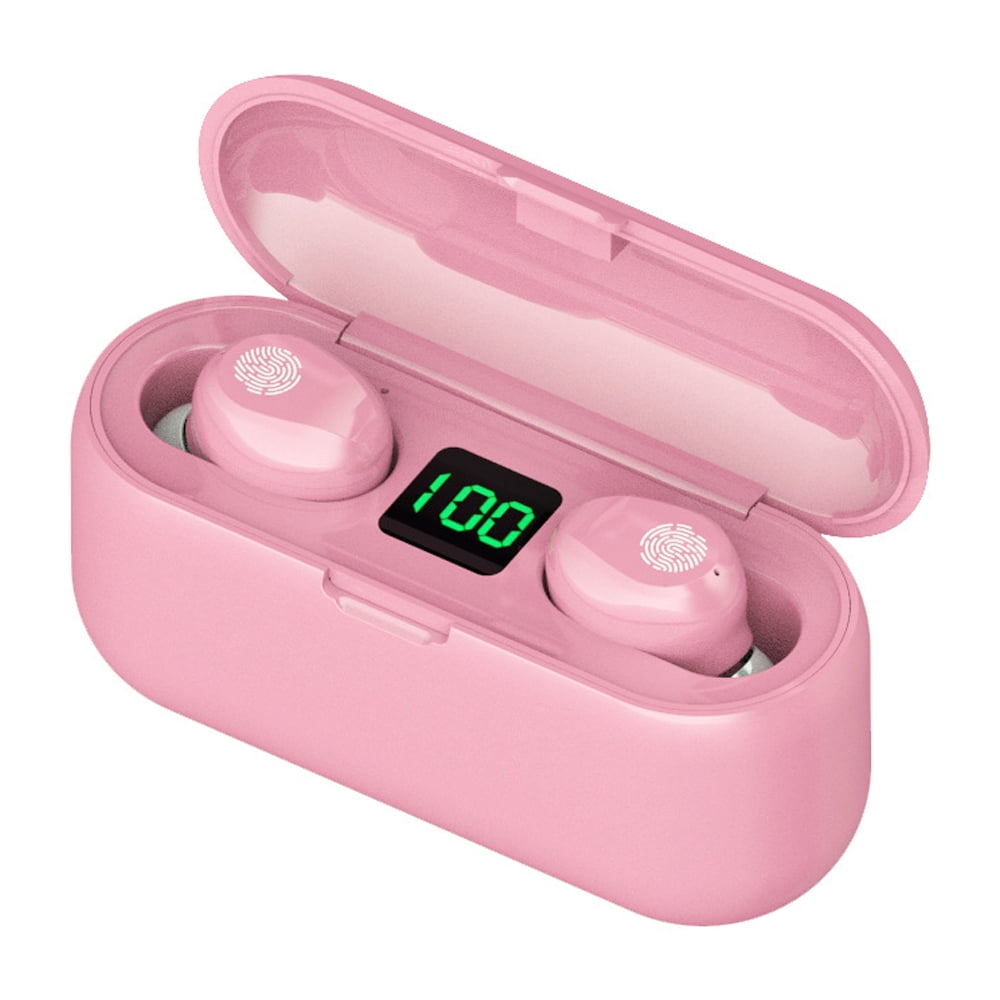 Wireless Earbuds, True Wireless in Ear Bluetooth with Microphone, Deep ...