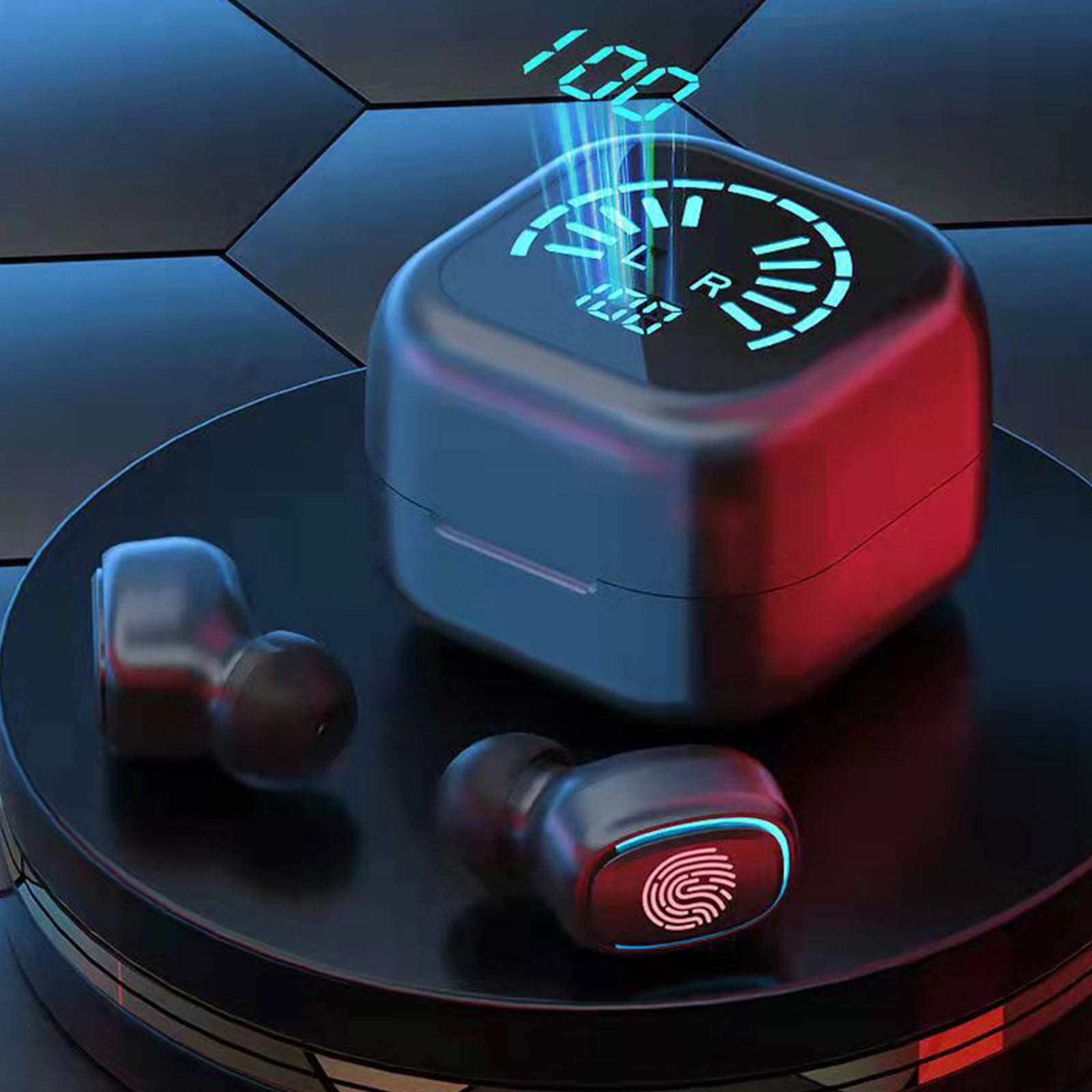 Wireless Earbuds, Wireless Bluetooth in-Ear Headphones, Portable ...