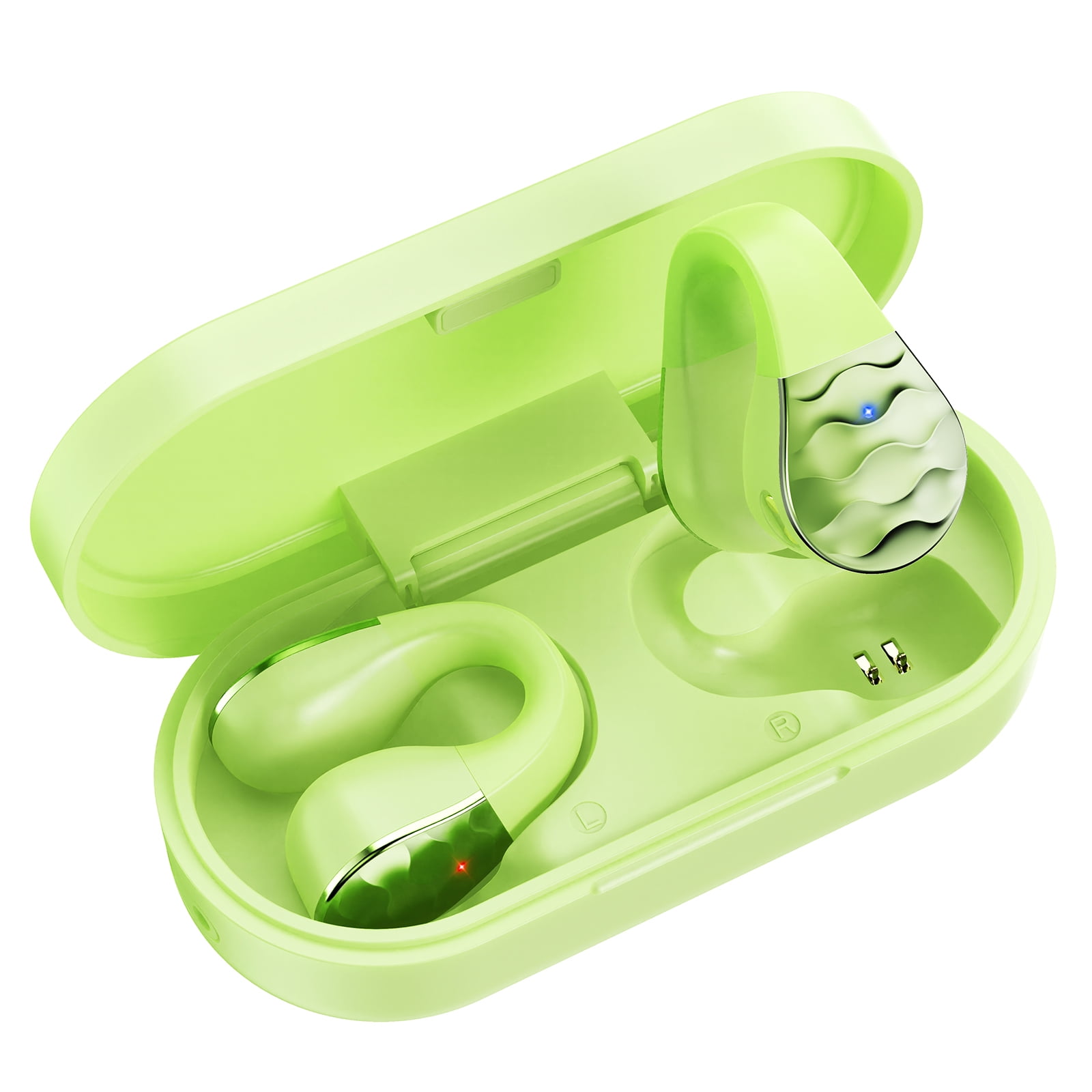 Wireless Earbuds,aigo Earclips, Bluetooth Bone Conduction Earphone ...