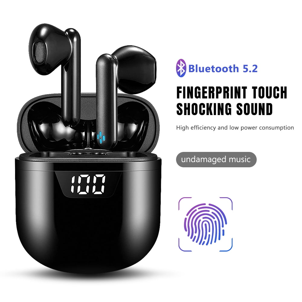 Wireless Earbuds for iOS & Android Phones, Bluetooth 5.2 in-Ear ...