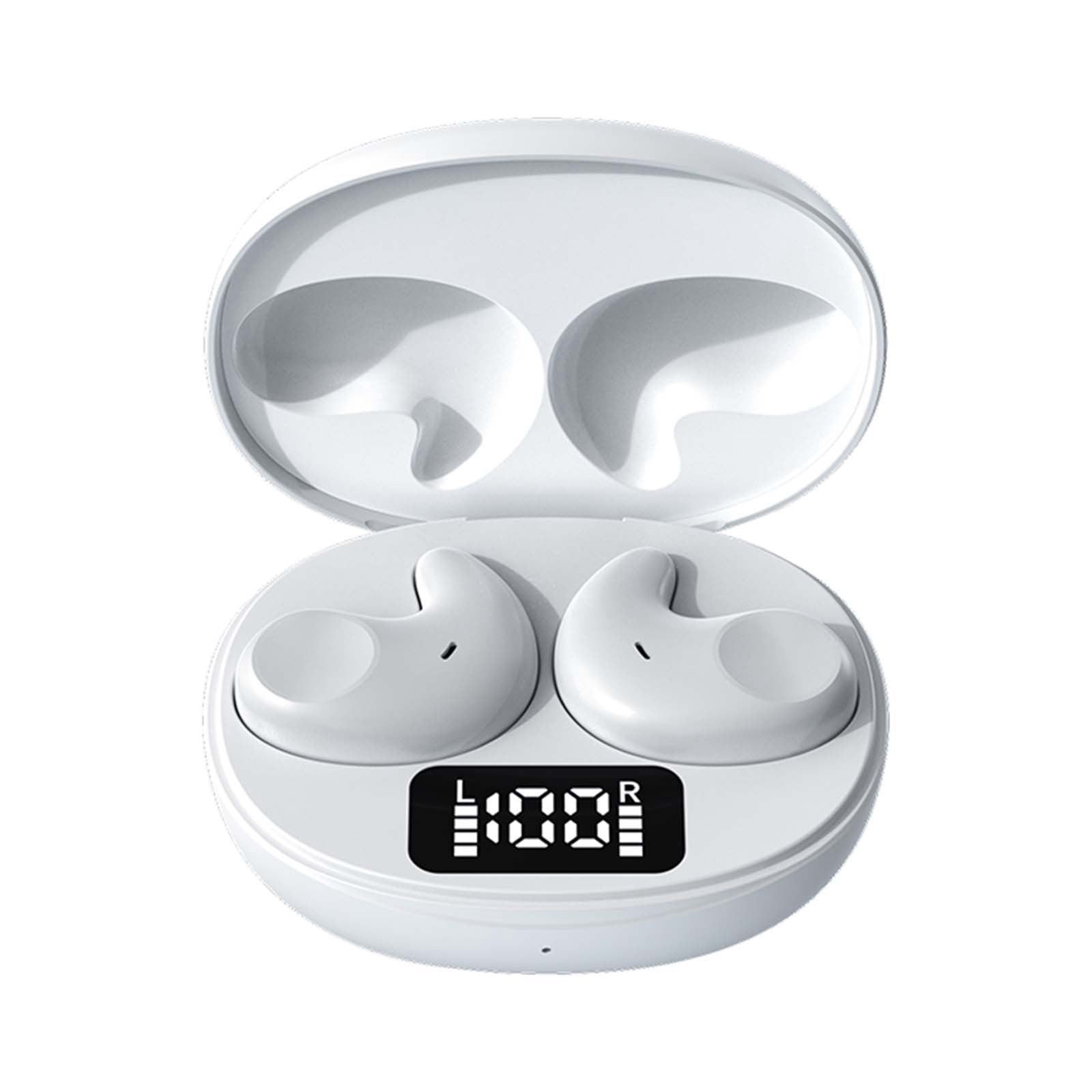 Wireless Earbuds with Microphone - Deep Bass, 10mm Speakers, 30mAh ...
