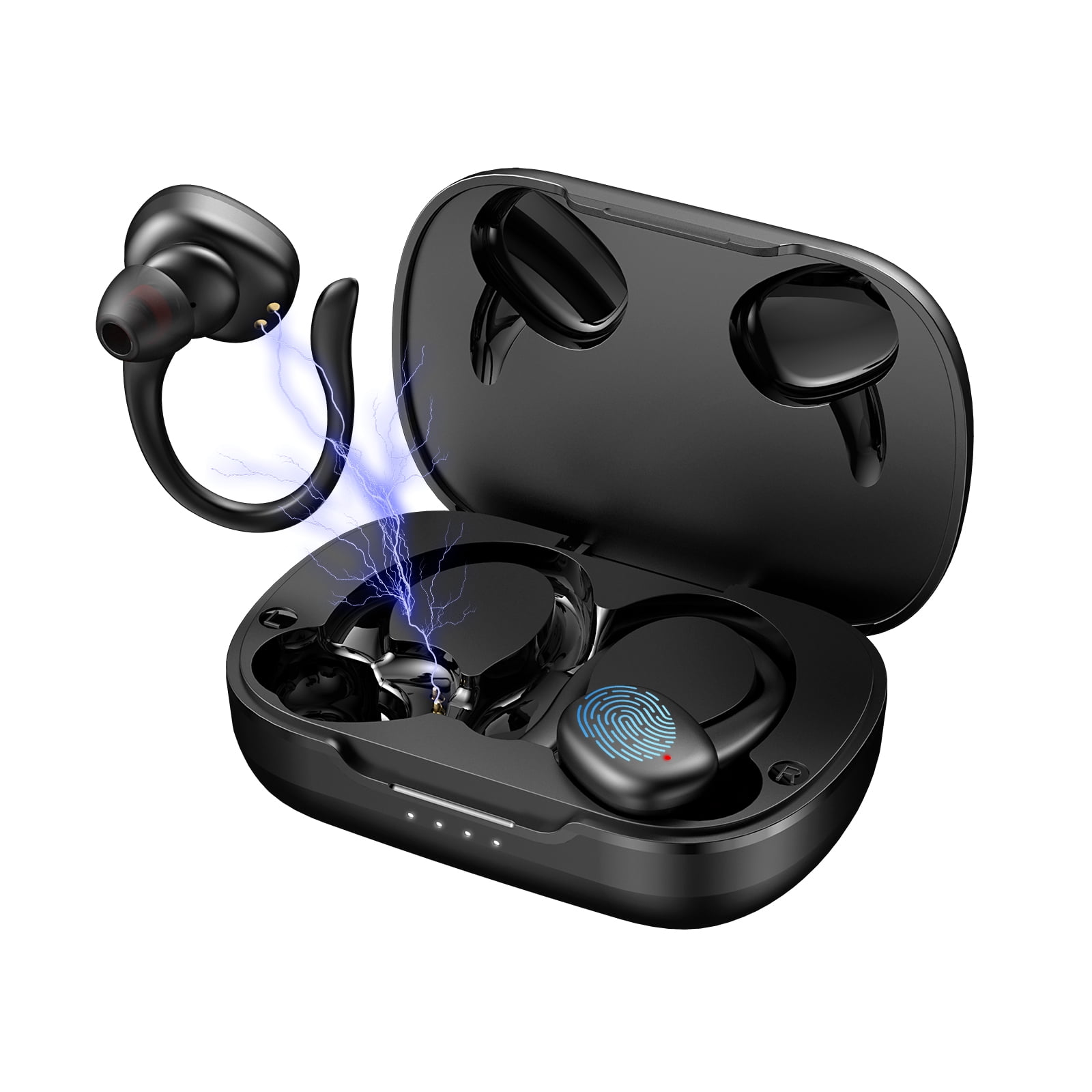 Wireless Earbuds with Over-Ear Hook Design for Sports, Bluetooth Earbus ...
