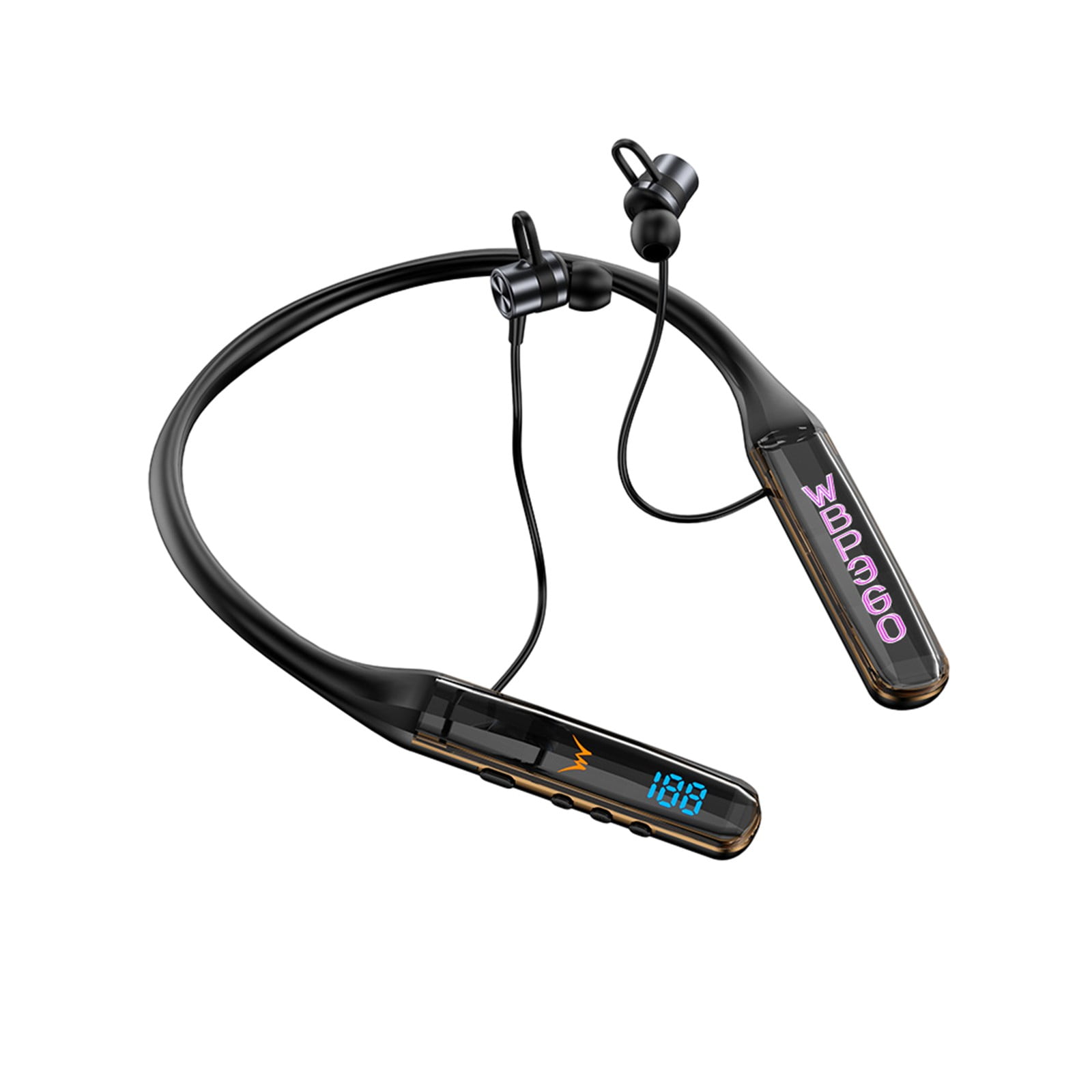 Wireless Earphone, Hwkond Bluetooth Headphones, LED Digital Display ...