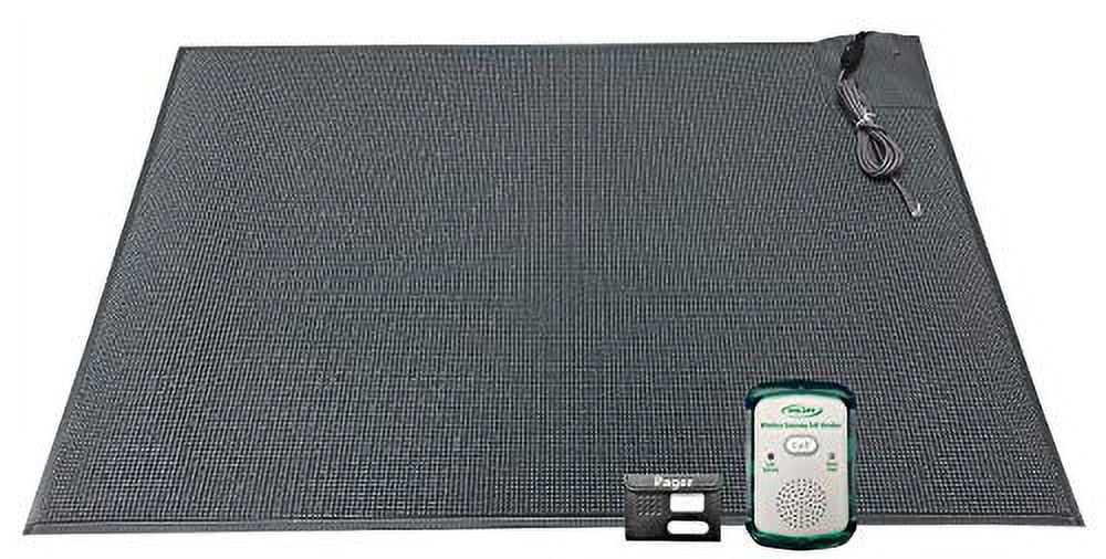 Wireless Economy Quiet Fall Alert with 24in x 36in Floor Mat and ...