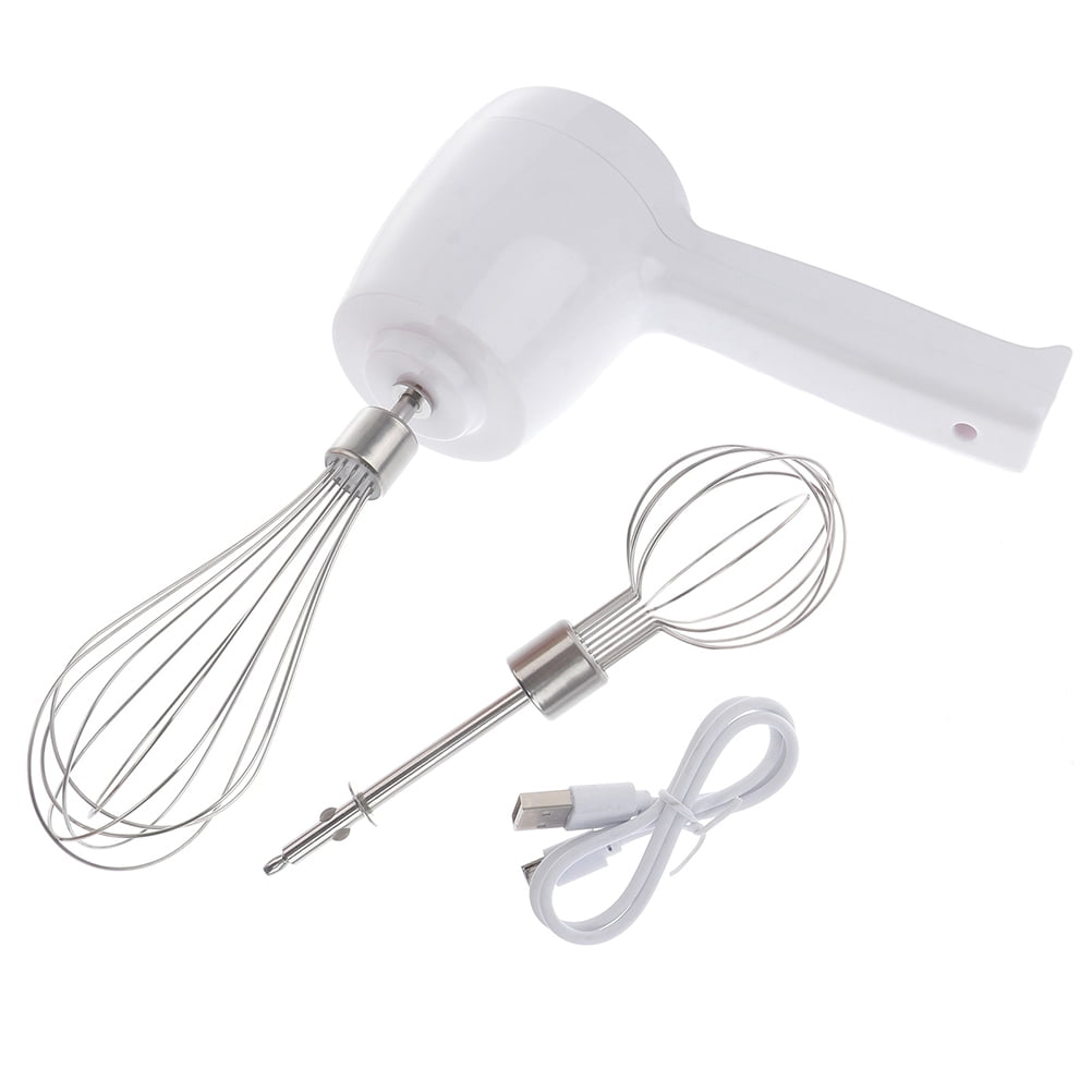 Wireless Egg USB Mixer Electric Hand Handheld Cream Stainless Steel ...