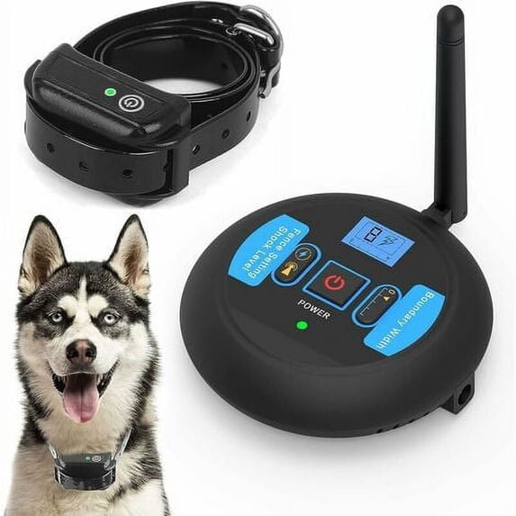 Wireless Electronic Dog Fence System, Invisible Pet Border Containment ...