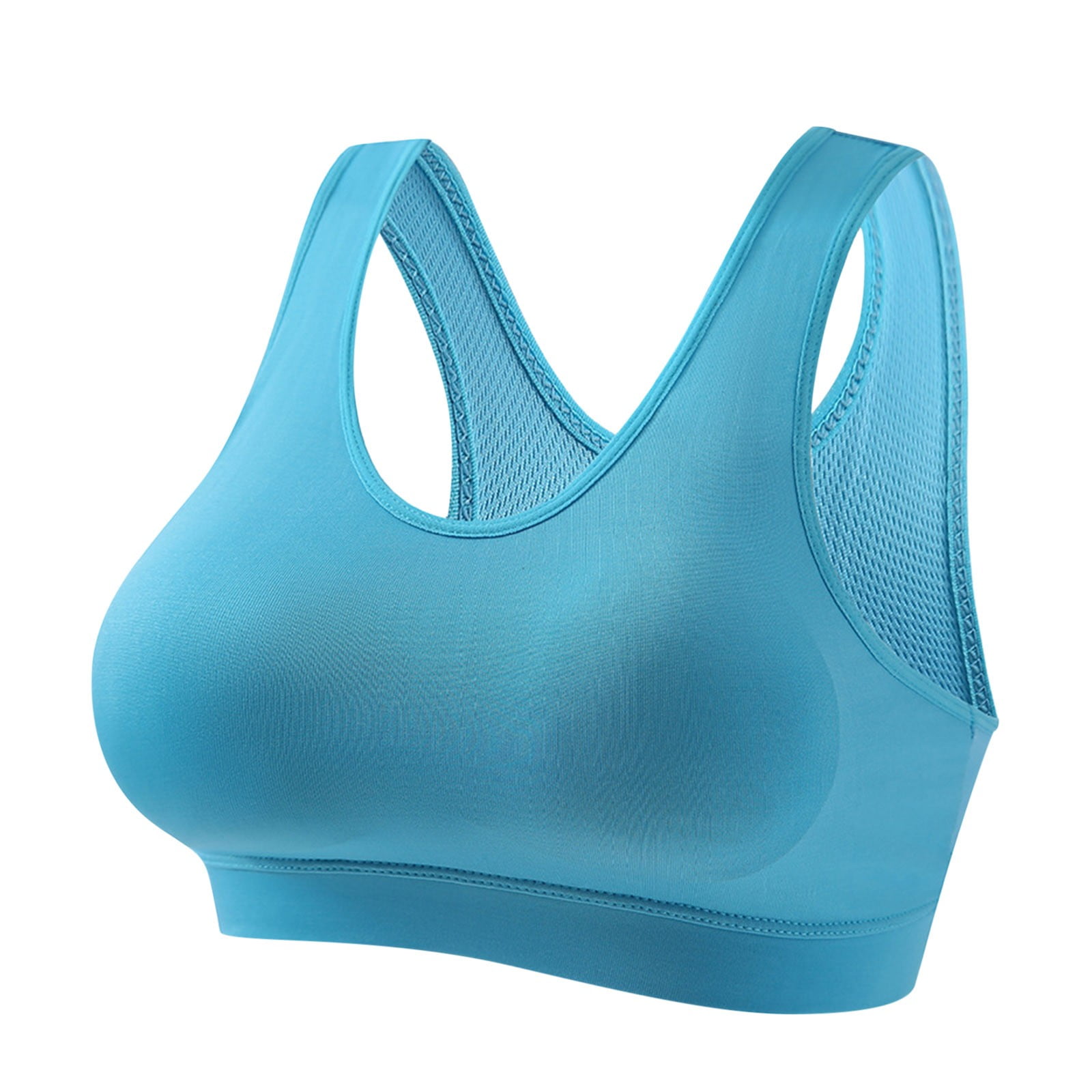 Wireless Everyday Bra Women Seamless Bra Feature V-Neck Padded Bra ...