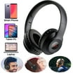 Wireless FM Radio Headphones with Bluetooth, Built-in Mic for Calls ...