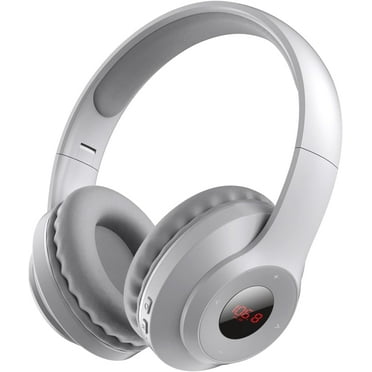 Wireless FM Radio Headphones with Bluetooth, Built-in Mic for Calls ...