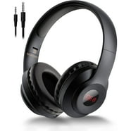 Wireless FM Radio Headphones with Bluetooth, Built-in Mic for Calls ...