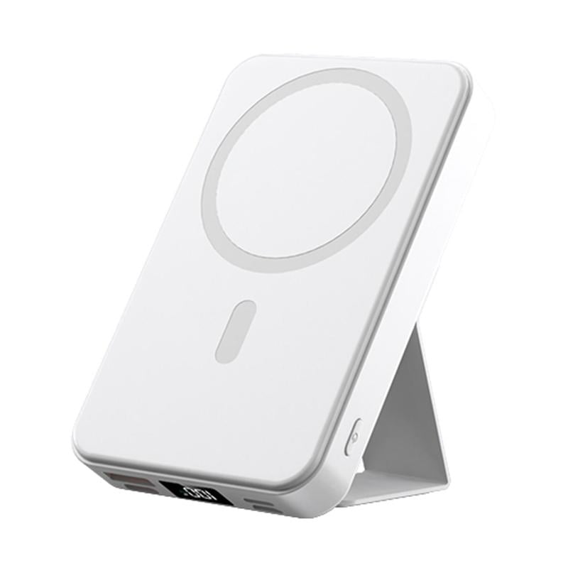 Wireless Fast Charging Power Bank, 10000mAh Portable Charger with LED ...